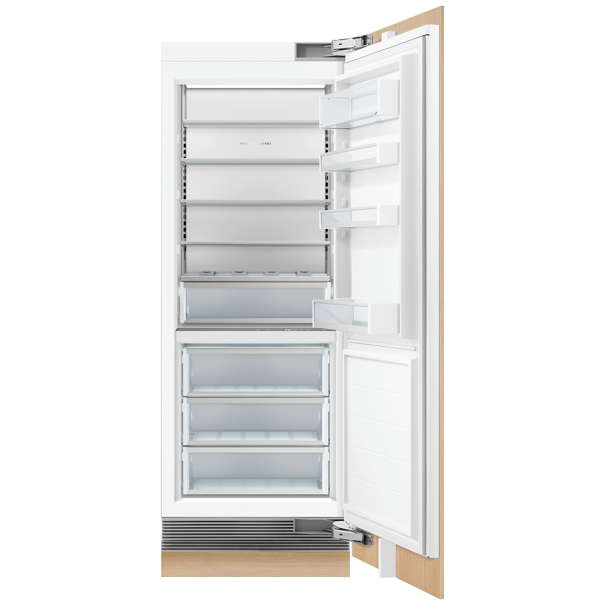 Fisher & Paykel Series 11 30 in. Built-In 16.3 cu. ft. Counter Depth ...