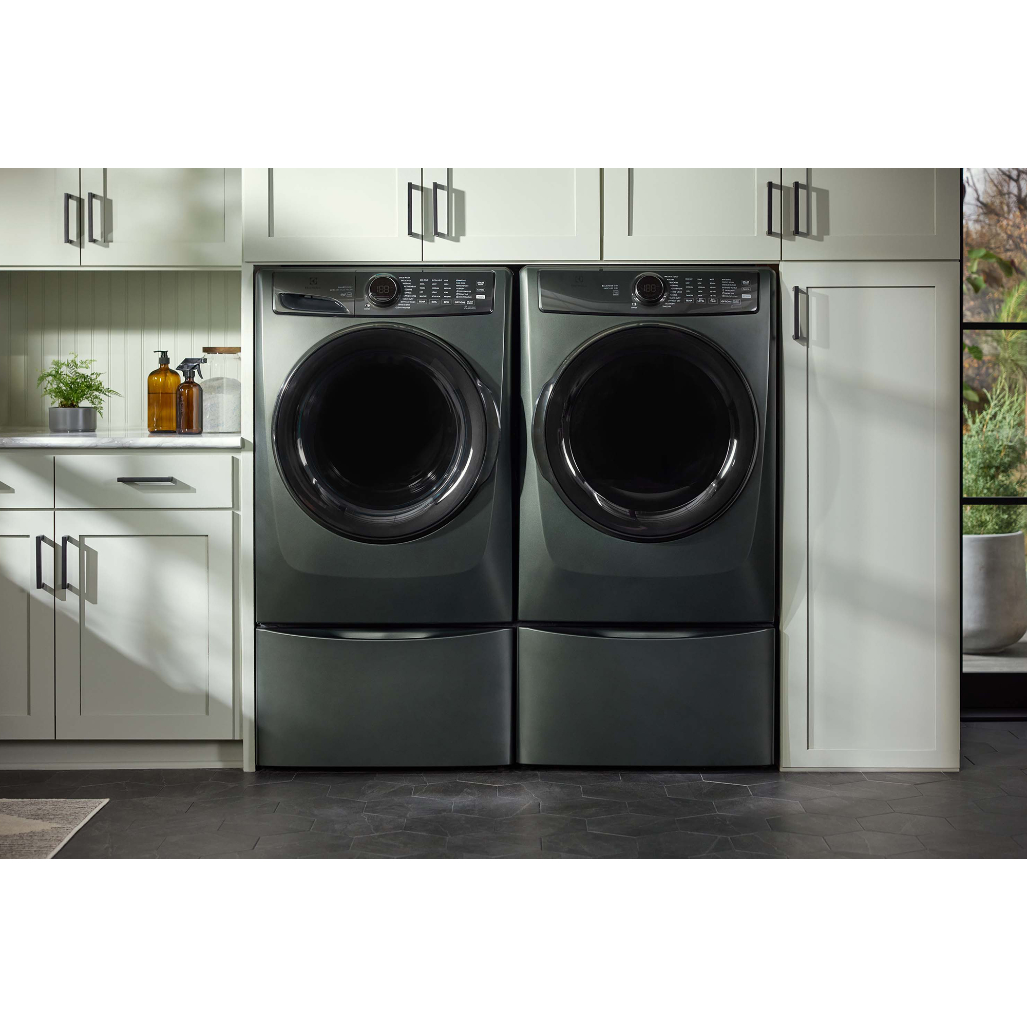 Electrolux 27 in. 4.5 cu. ft. Stackable Front Load Washer with LuxCare ...