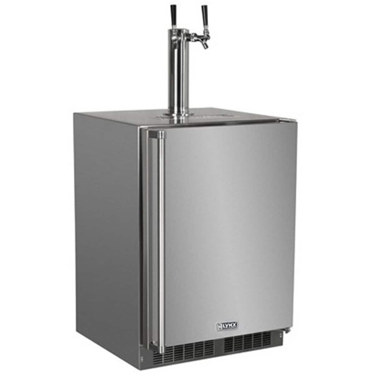 Lynx 24 in. 5.7 cu. ft. Beer Dispenser with Digital Controls & Digital ...