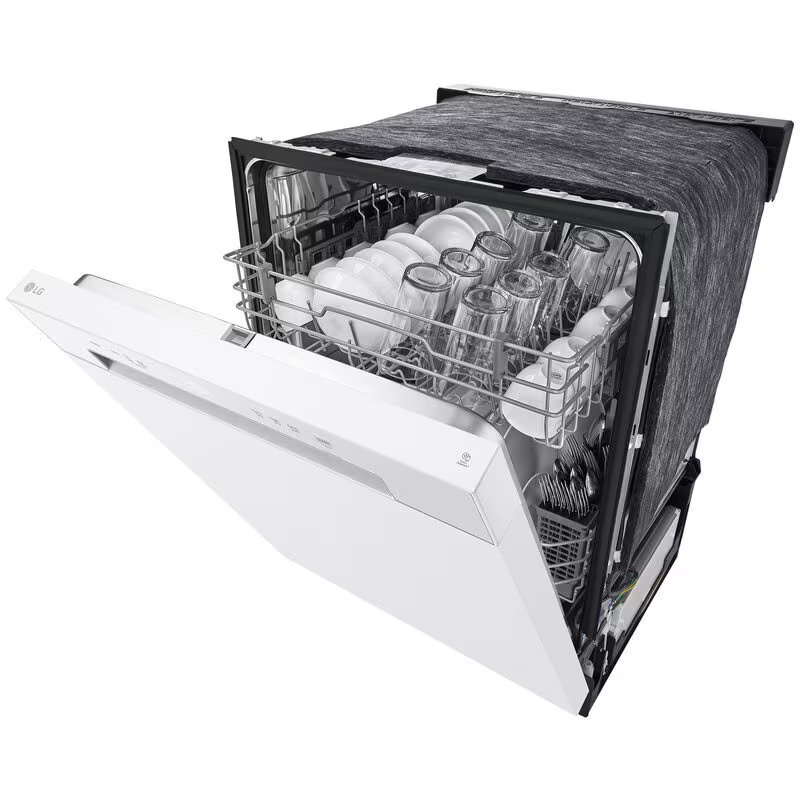 LG 24 in. Built-In Dishwasher with Front Control, 52 dBA Sound Level ...