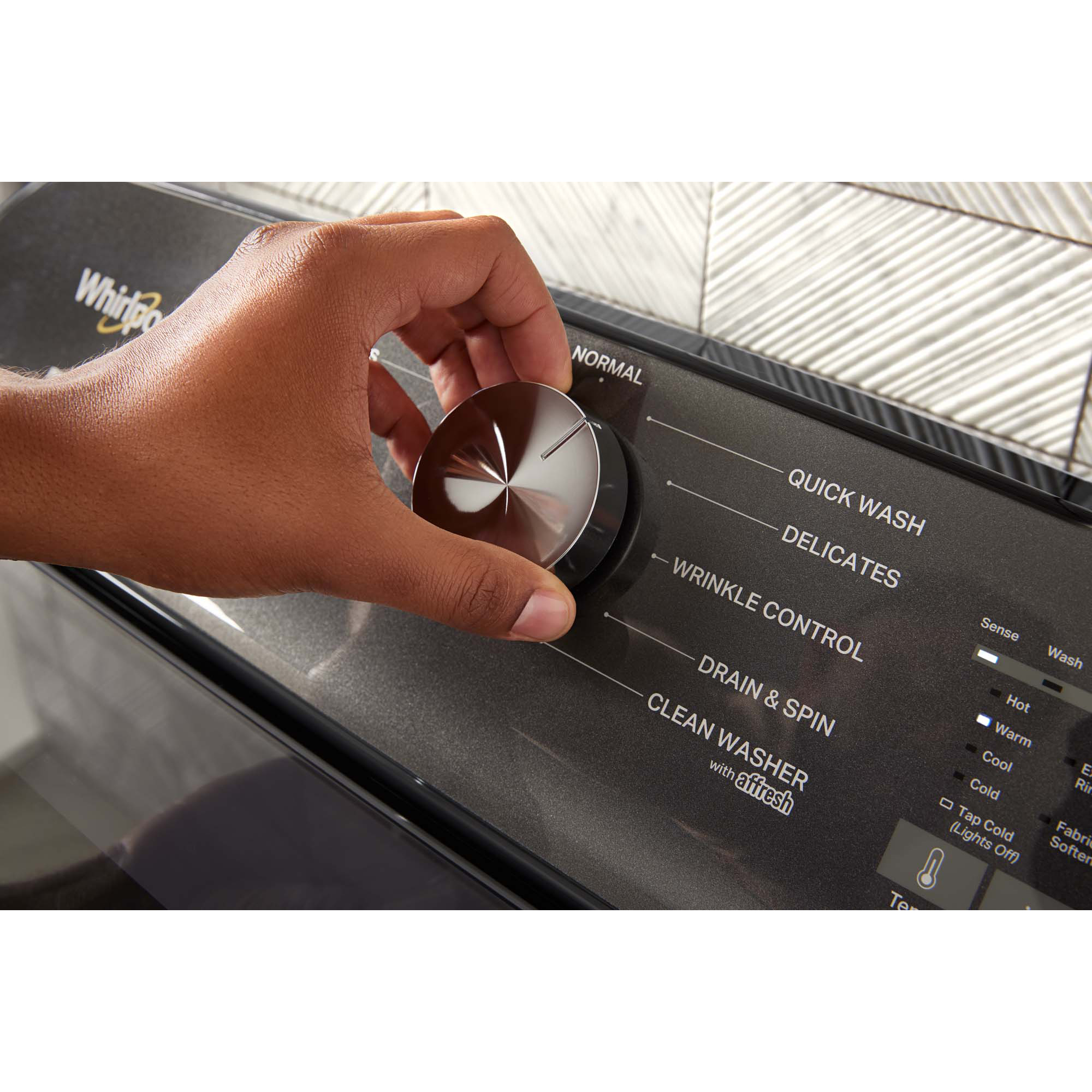 Whirlpool 27 in. 5.3 cu. ft. Top Load Washer with 2-in-1 Removable ...