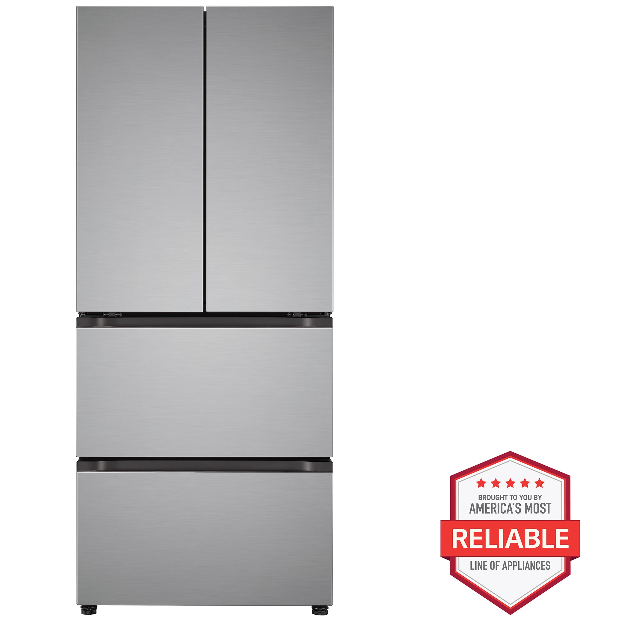 LG Kimchi/Specialty Food 30 in. 14.3 cu. ft. Smart 4-Door French Door ...