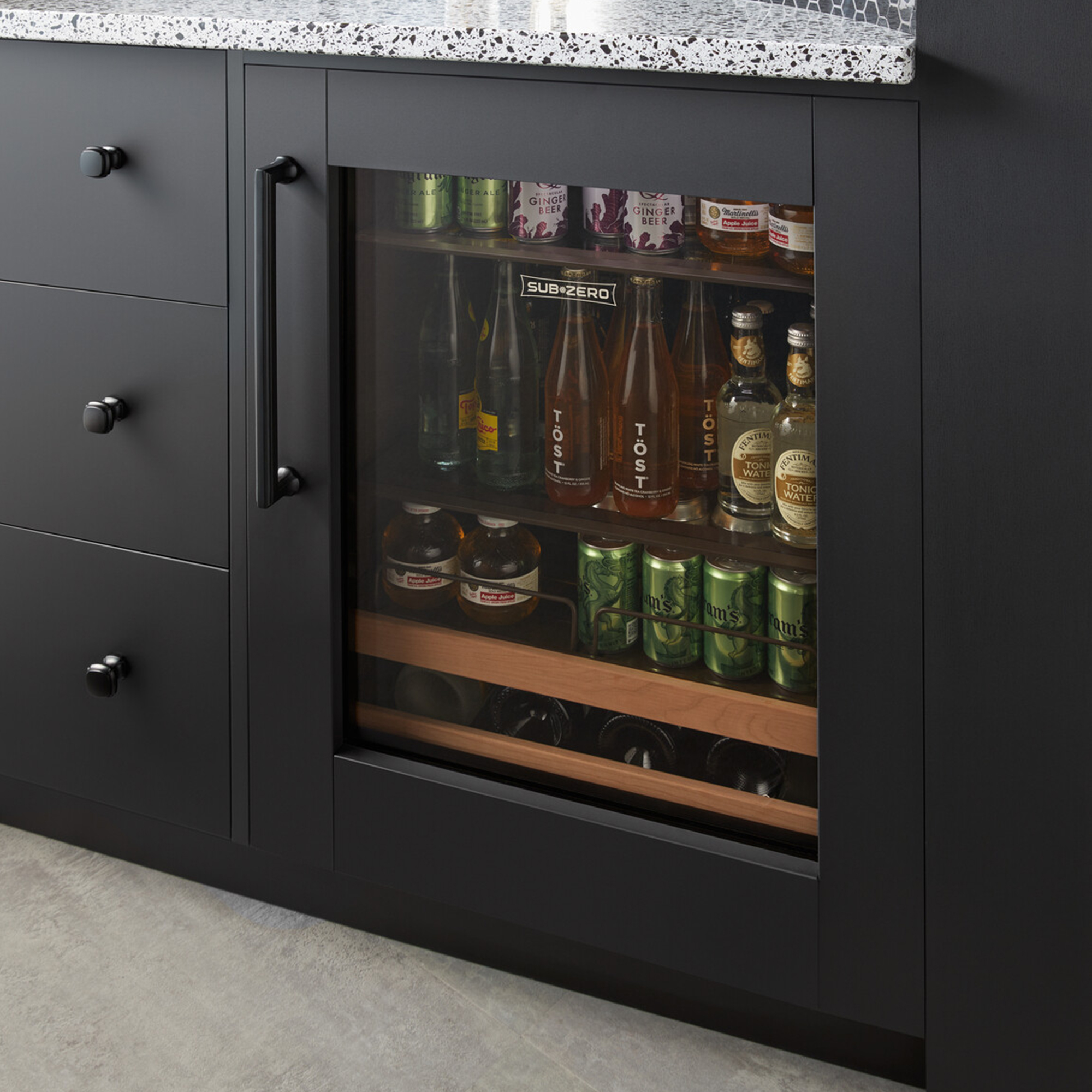 Sub-Zero Designer Series 24 in. 5.5 cu. ft. Built-In Undercounter ...