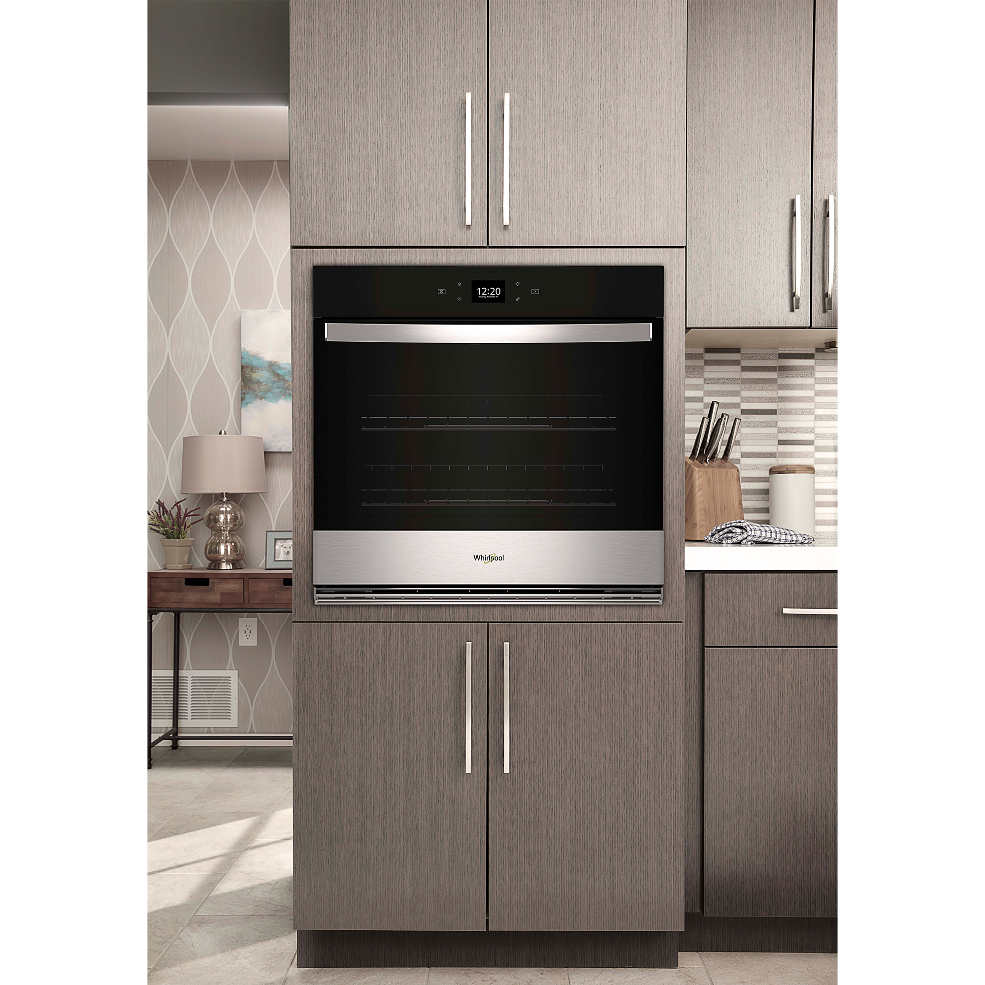 Whirlpool 30 in. 5 cu. ft. Smart Electric Single Wall Oven with ...