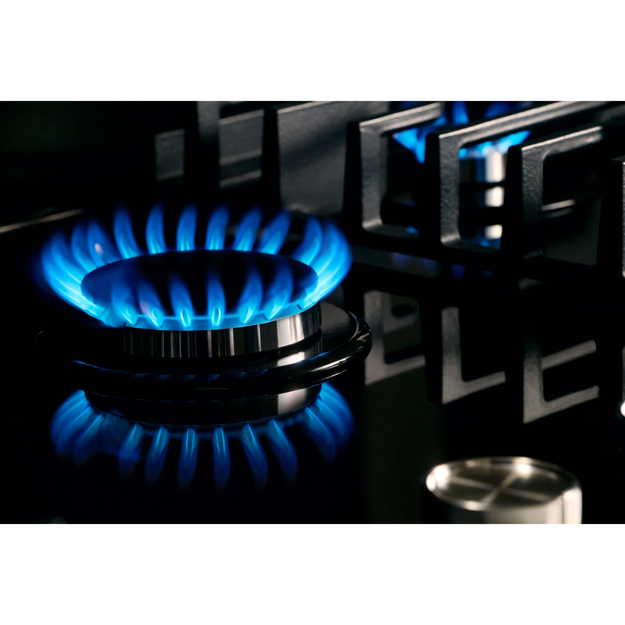 KitchenAid 30 in. 5-Burner Natural Gas Cooktop with Simmer Burner ...