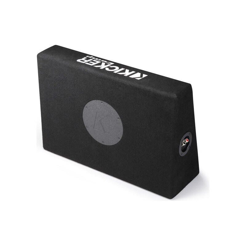 Kicker 10" 4 Ohm Ported Slim Subwoofer Box | P.C. Richard & Son