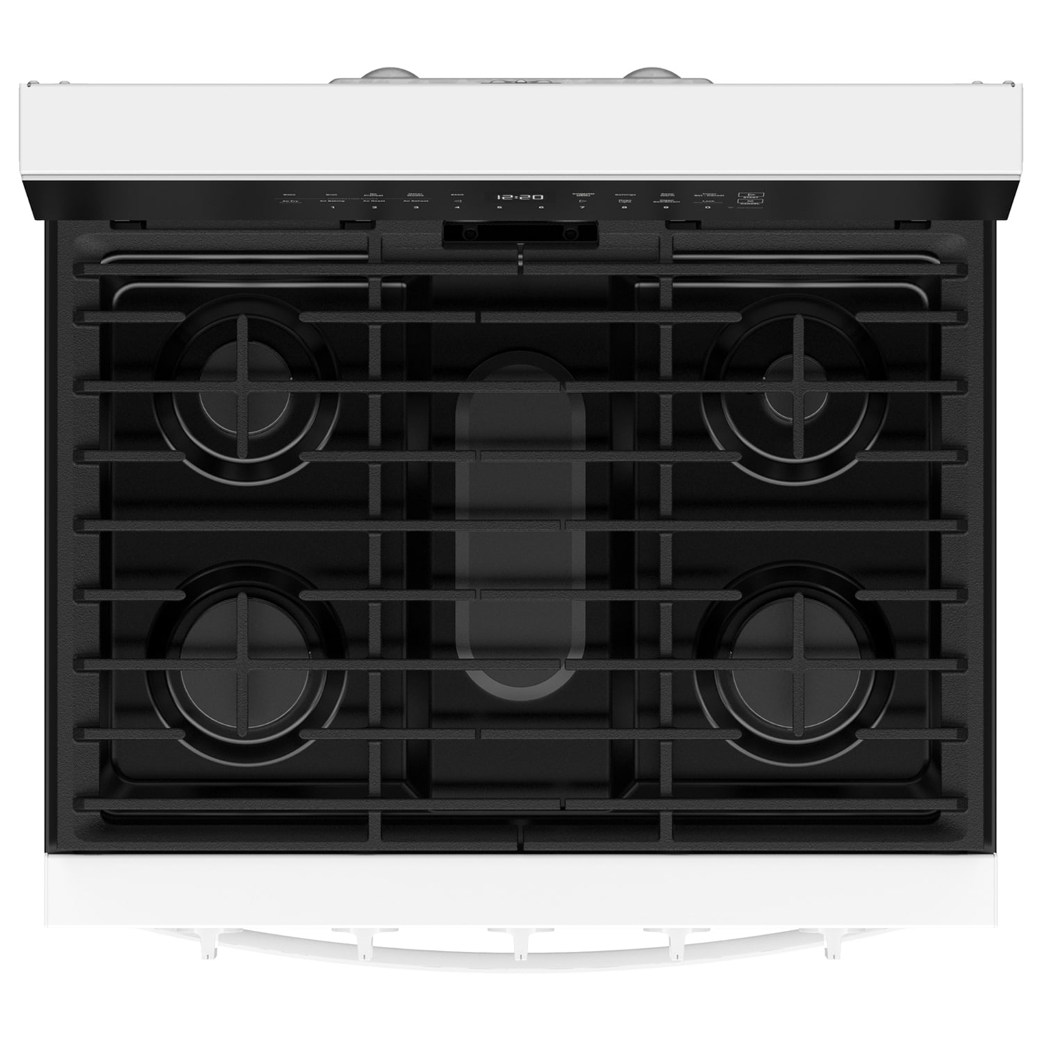 Whirlpool 30 in. 5 cu. ft. Smart Air Fry True European Convection Gas ...