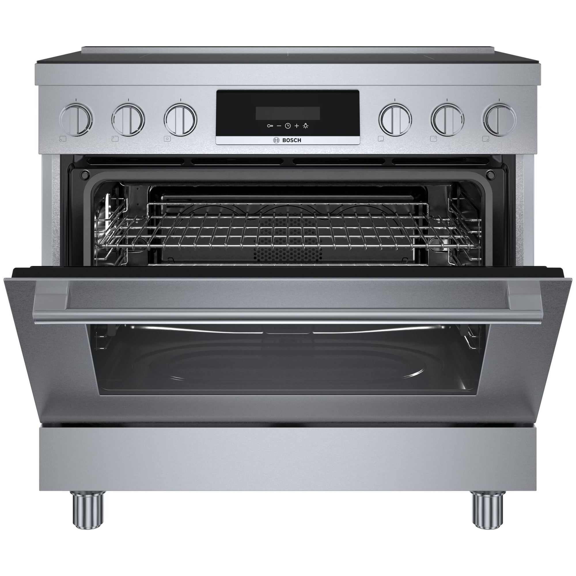 Bosch 800 Series 36 in. 3.7 cu. ft. True European Convection Electric ...