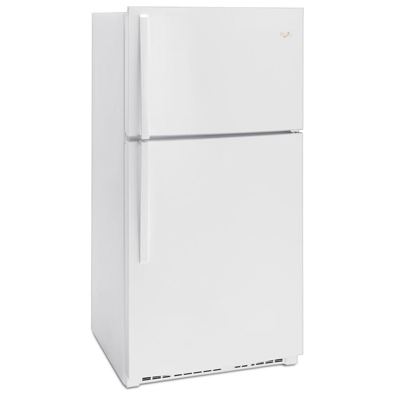 Whirlpool 33 in. 21.3 cu. ft. Top Freezer Refrigerator - White | P.C ...