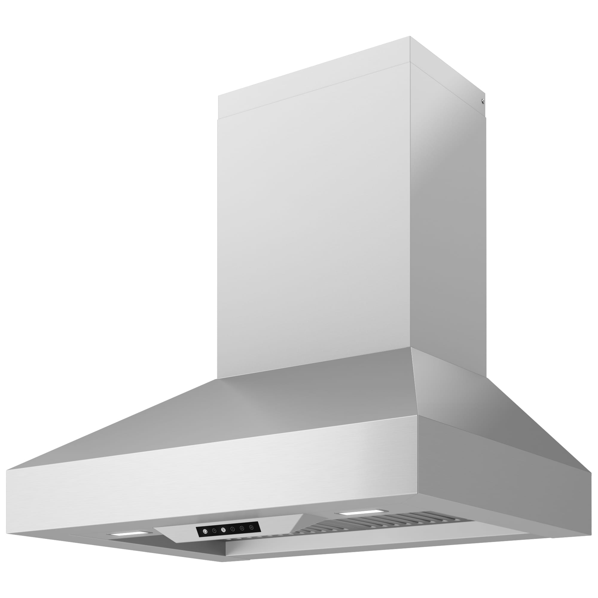 Zephyr 30 in. Chimney Style Range Hood with 3 Speed Settings, 600 CFM ...