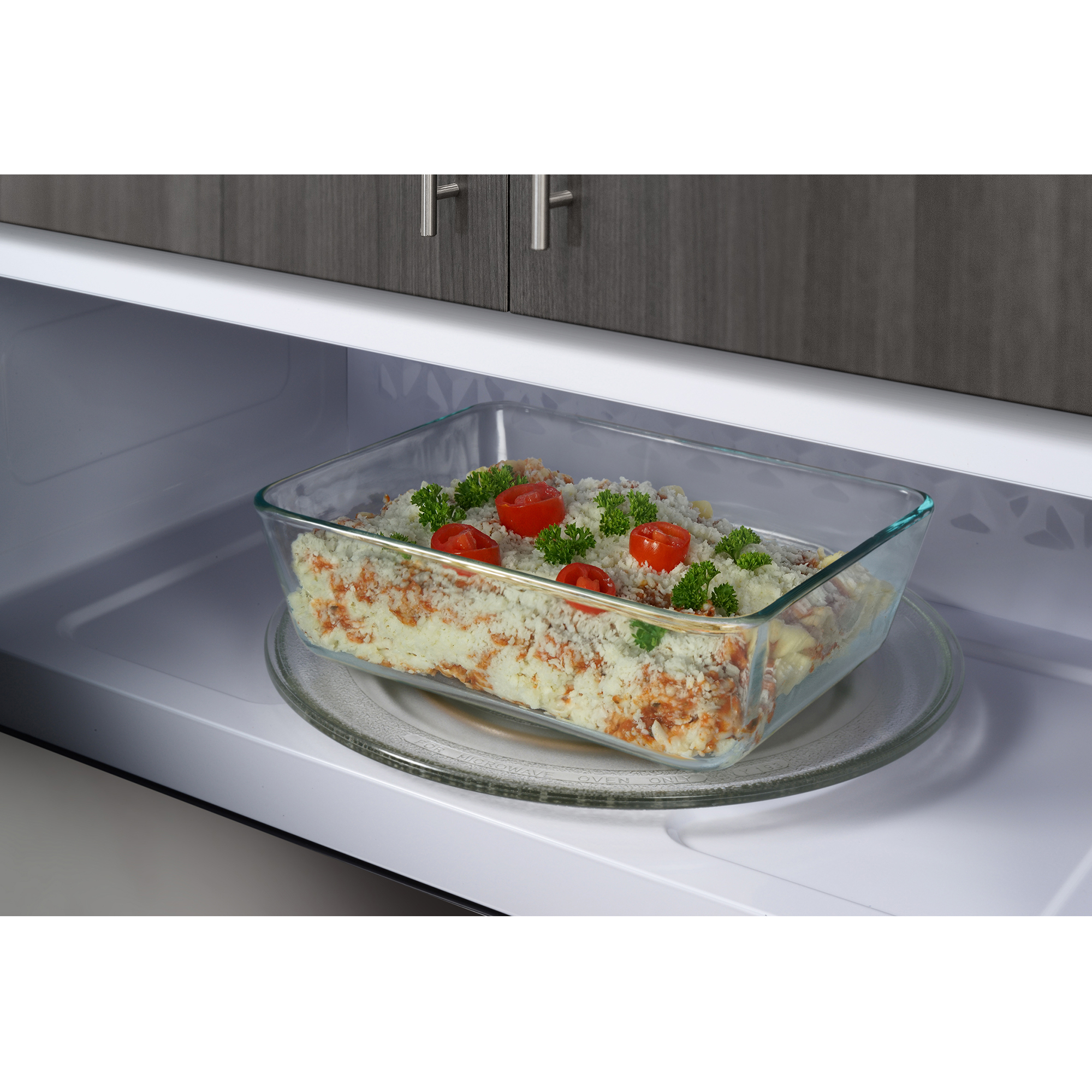 GE 30 in. 1.2 cu. ft. 1000W Low Profile Over-the-Range Microwave with ...