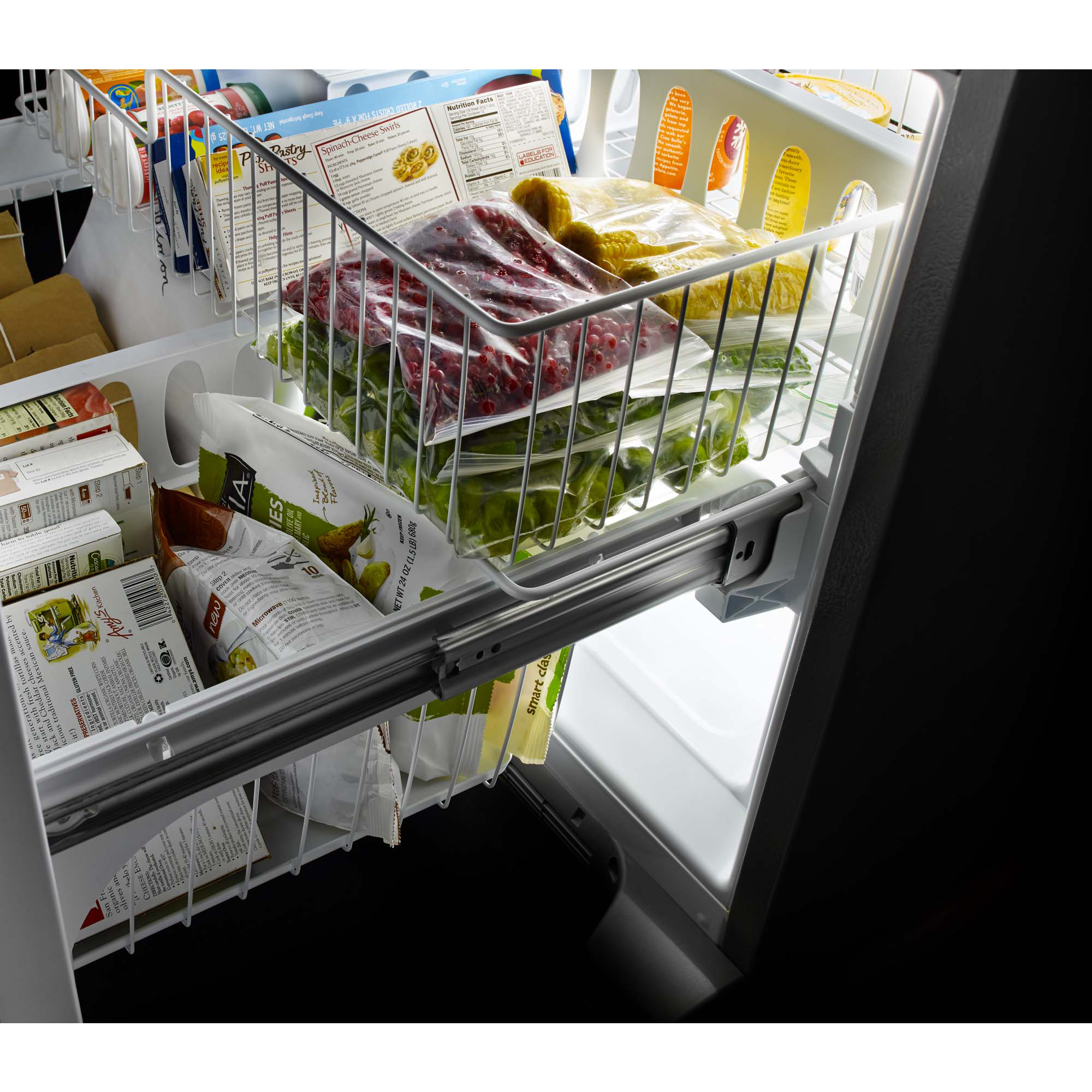 Whirlpool 33 in. 22.1 cu. ft. French Door Refrigerator with Internal ...
