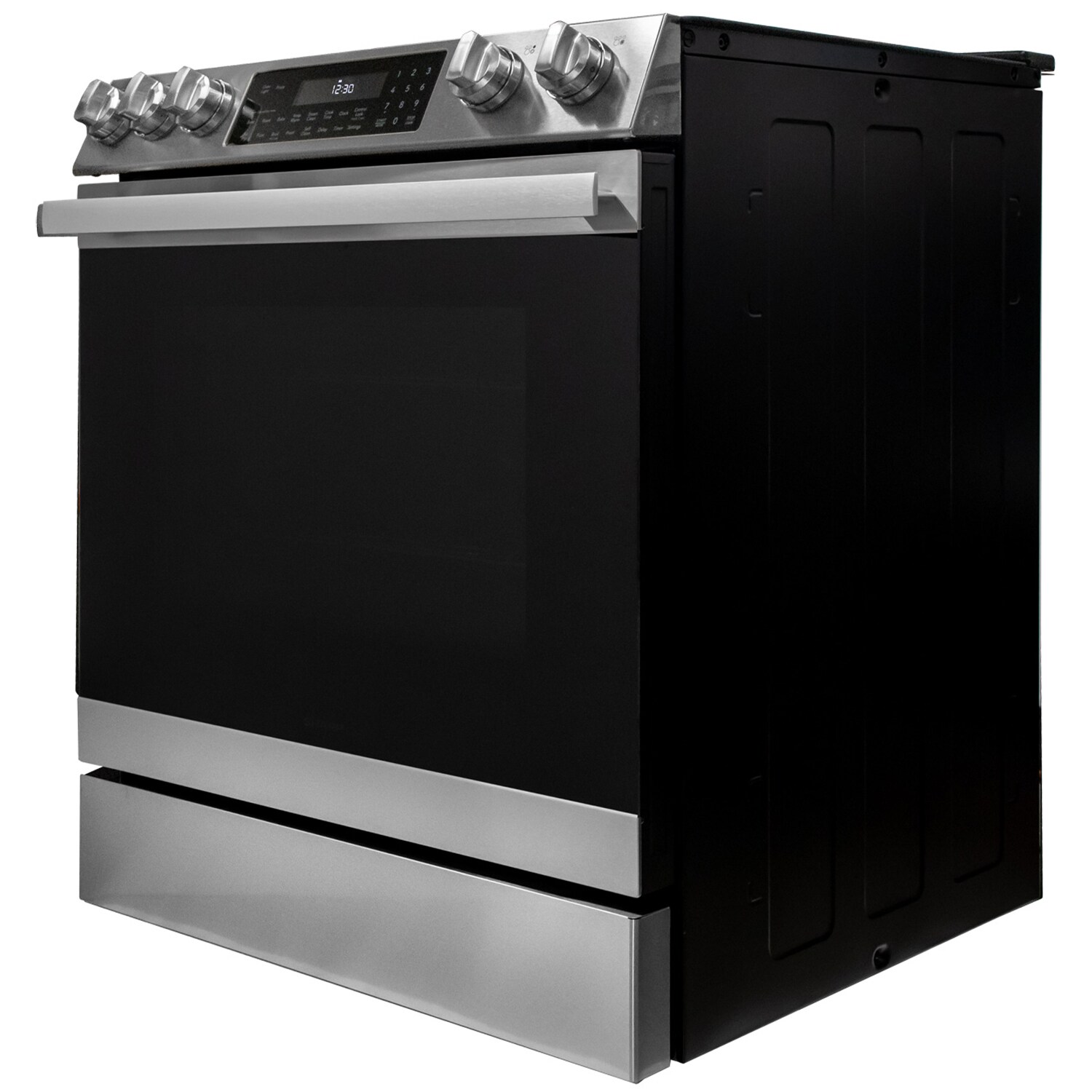Sharp 30 in. 6.3 cu. ft. Air Fry Standard Convection Slide-In Electric ...