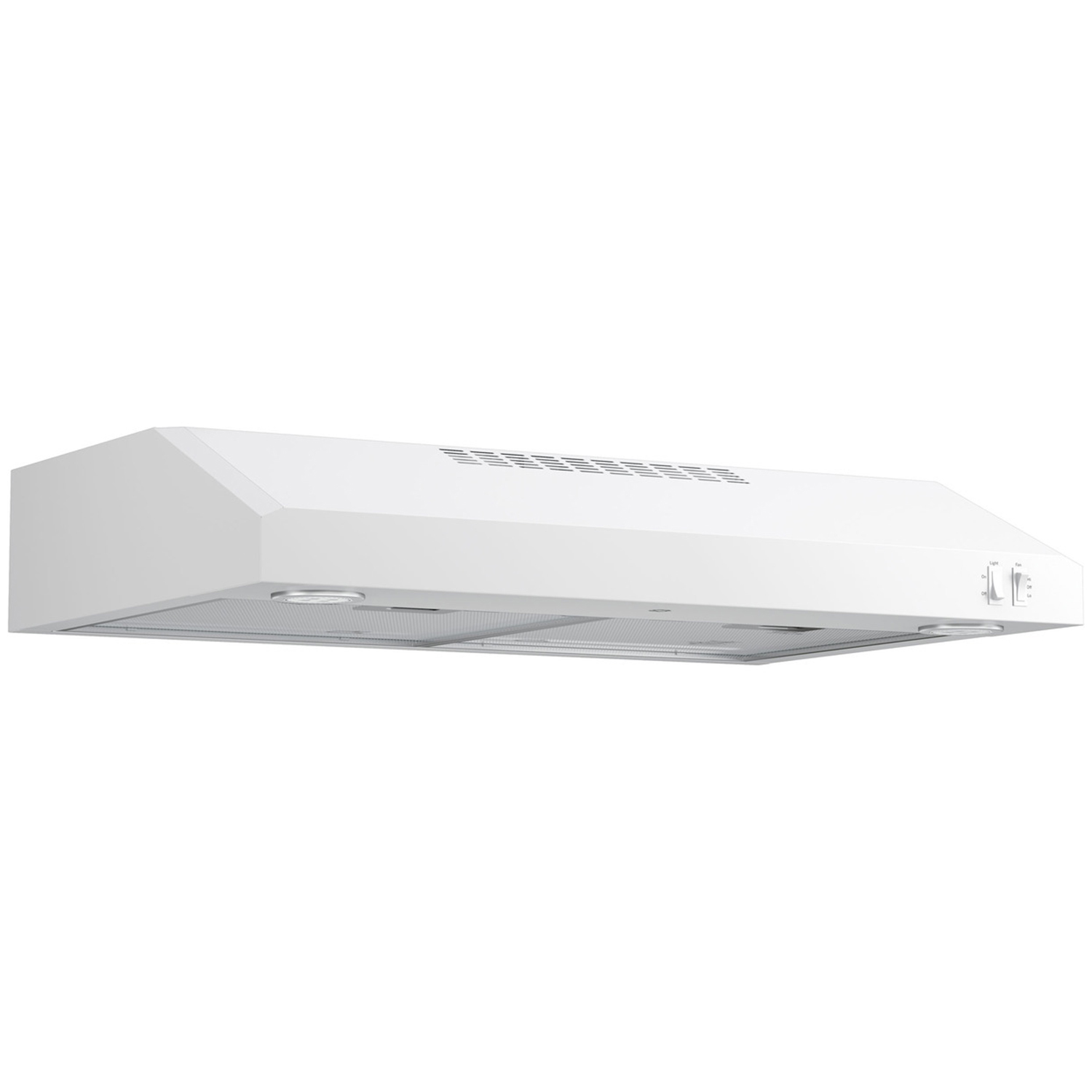GE 30 in. Convertible Standard Style Range Hood with 270 CFM, 2 Fan ...