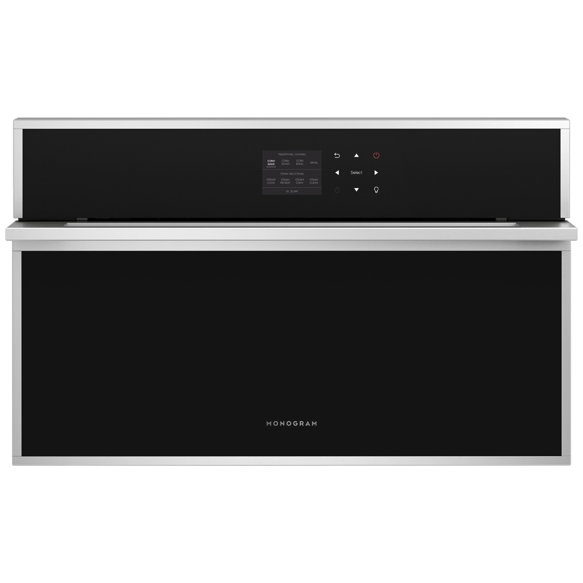 Monogram Minimalist Series 30 in. 1.3 cu. ft. Electric Wall Oven with ...