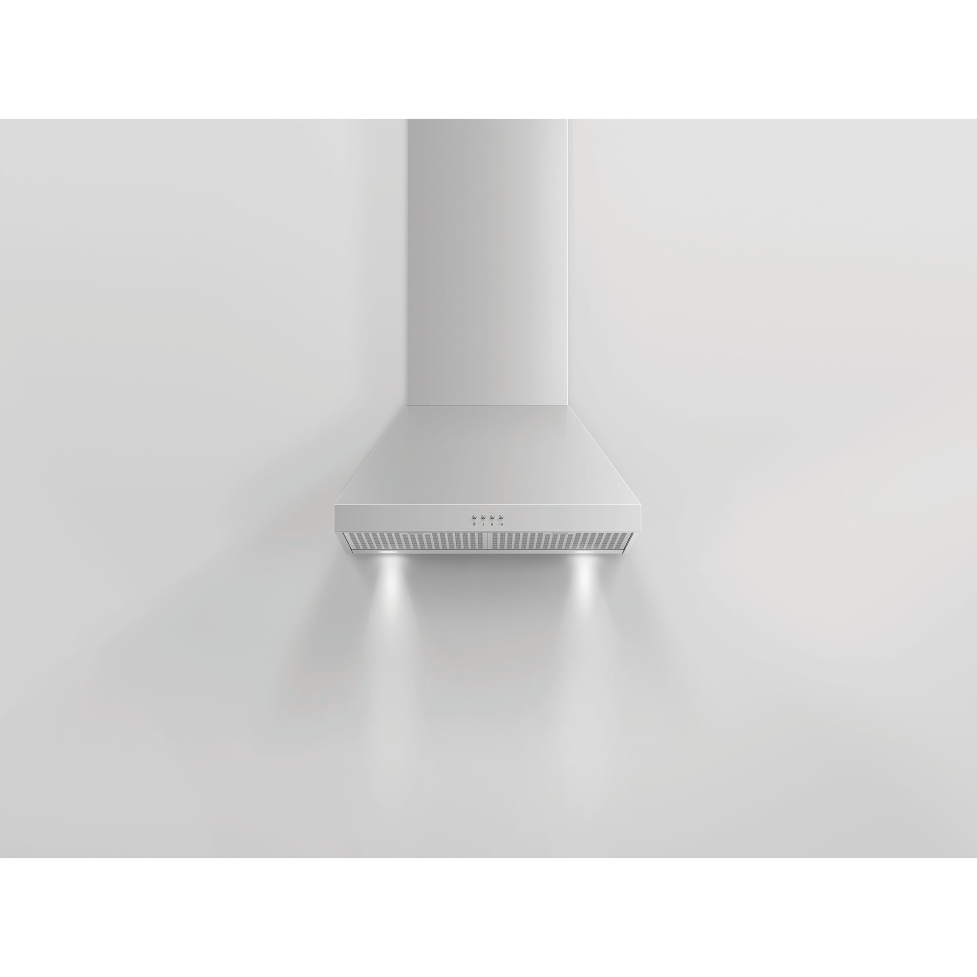 Fisher & Paykel Series 7 24 in. Chimney Style Range Hood with 3 Fan ...