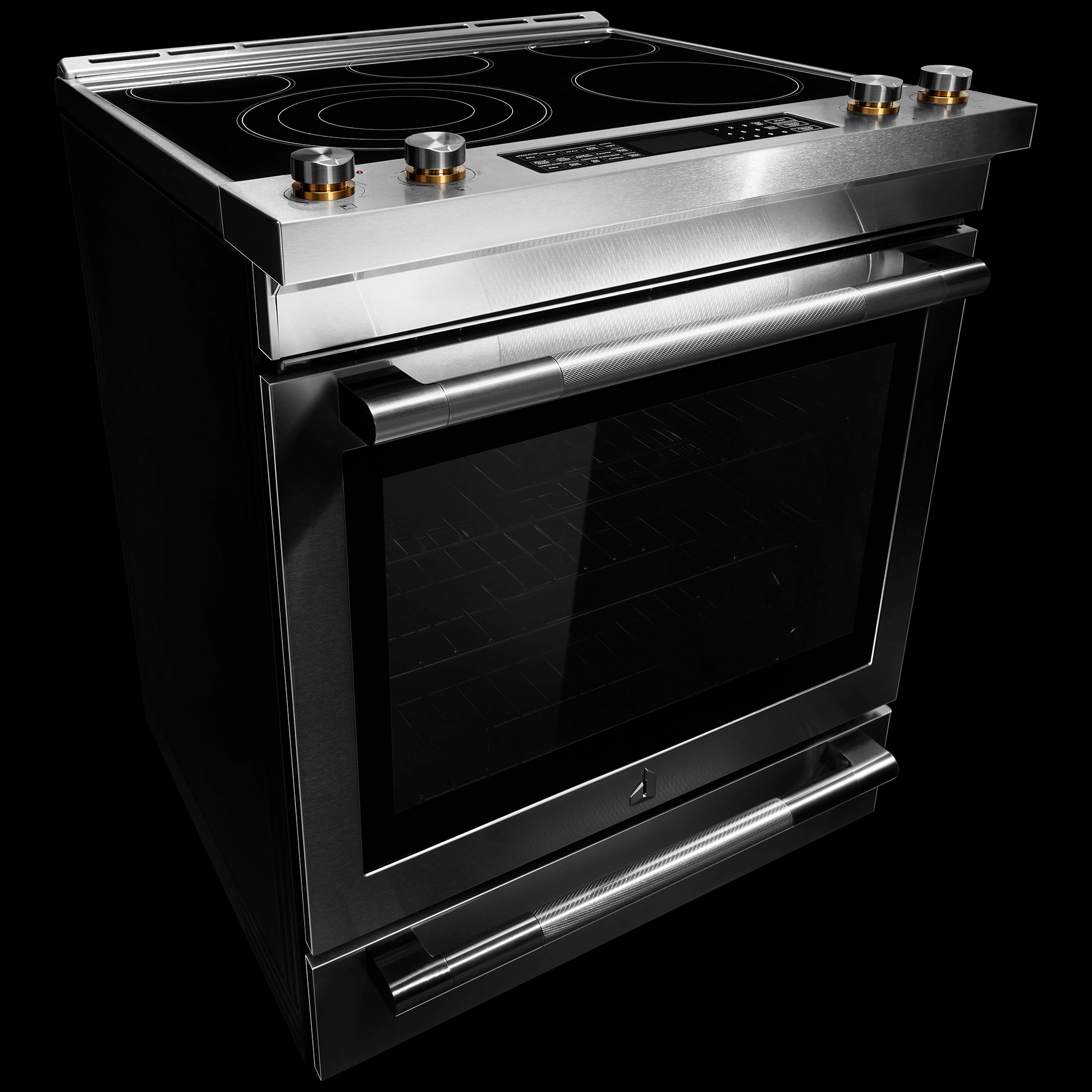 JennAir 30 in. 6.8 cu. ft. Air Fry True European Convection Slide-In ...