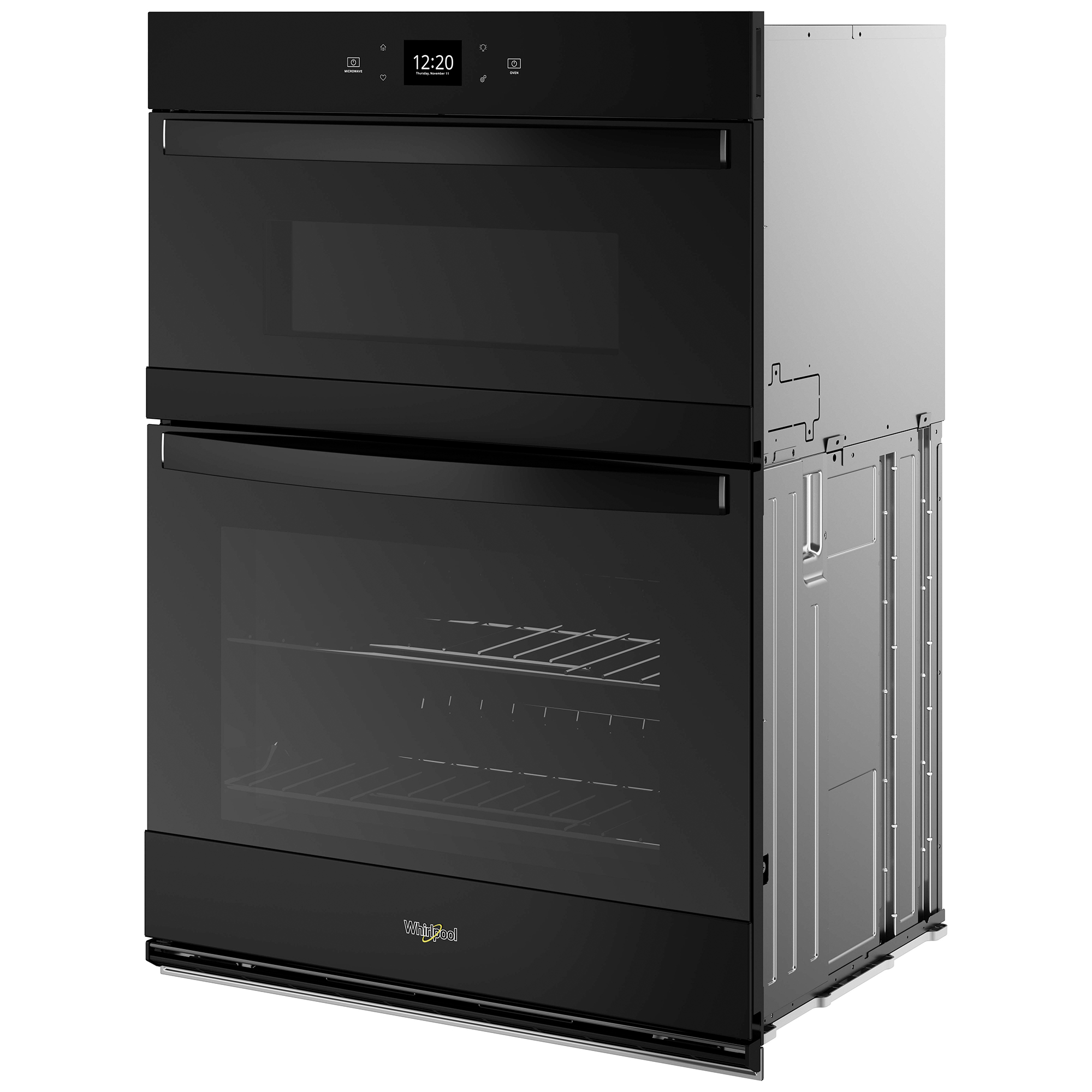 Whirlpool 27 in. 5.7 cu. ft. Smart Electric Microwave/Wall Oven Combo ...