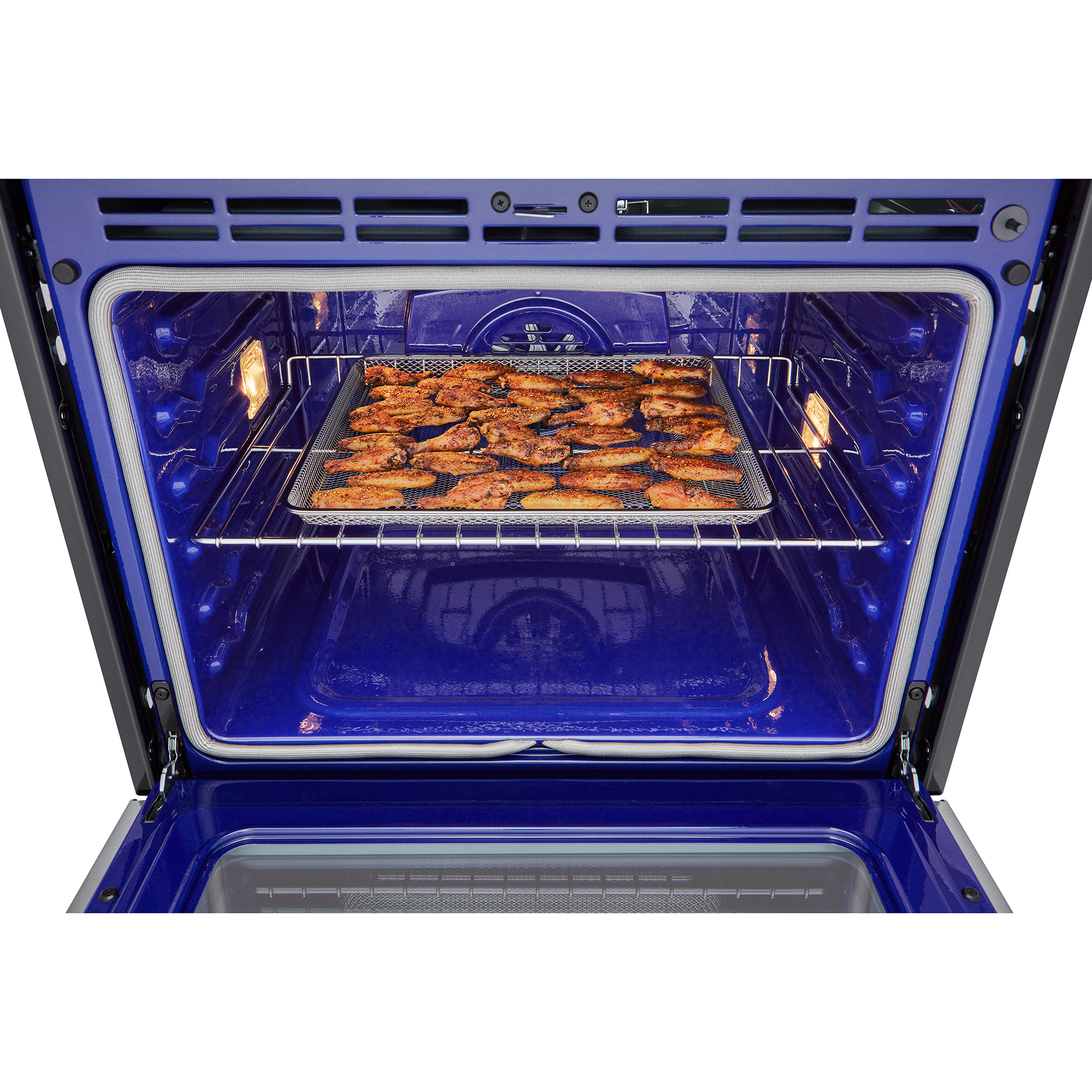 LG 30 in. 4.7 cu. ft. Smart Electric Single Wall Oven with Standard ...