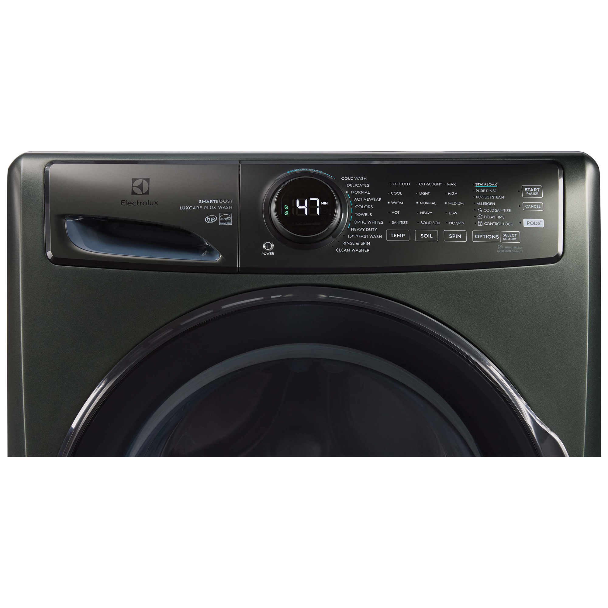 Electrolux 27 in. 4.5 cu. ft. Stackable Front Load Washer with LuxCare ...