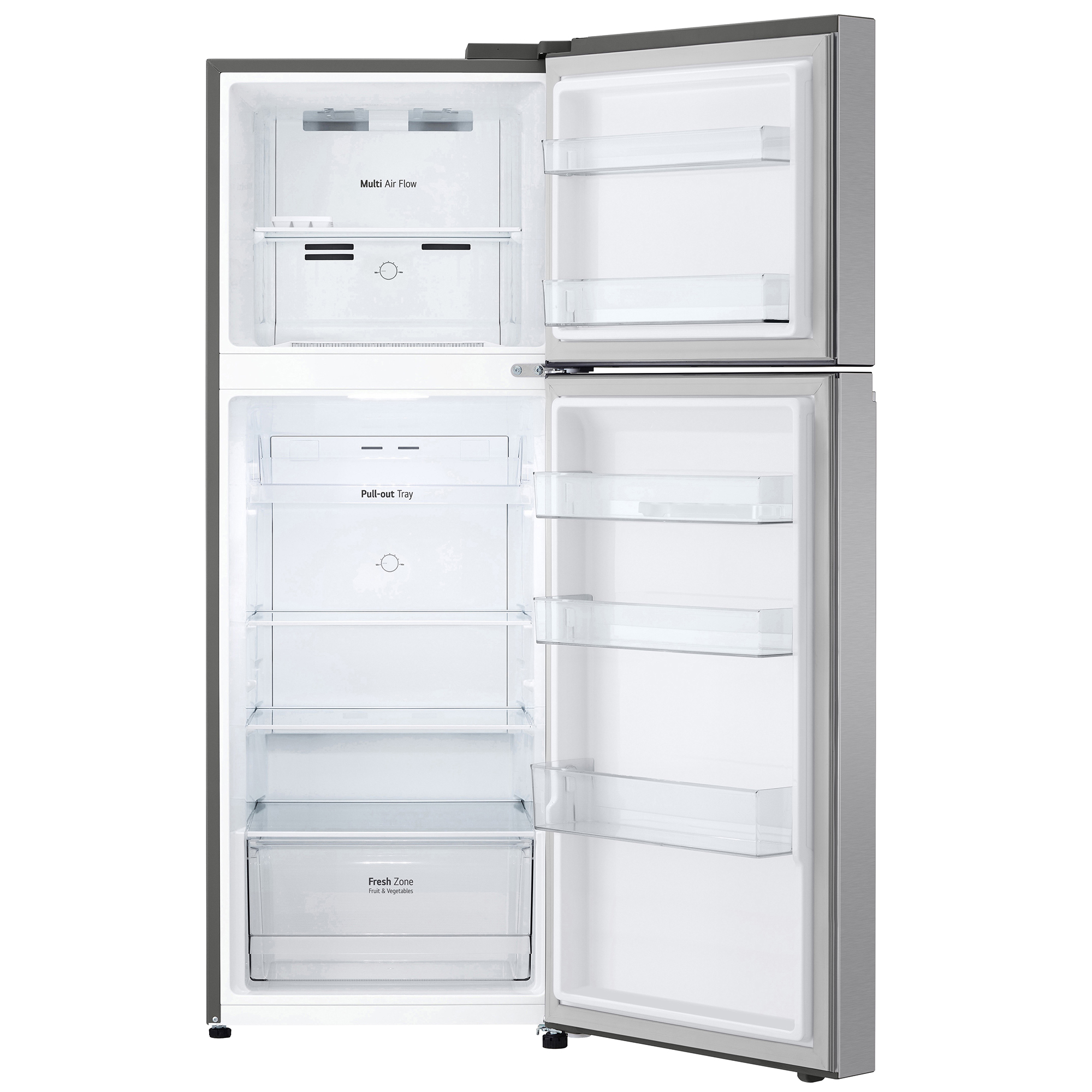 LG 24 in. 11.1 cu. ft. Counter Depth Top Freezer Refrigerator ...