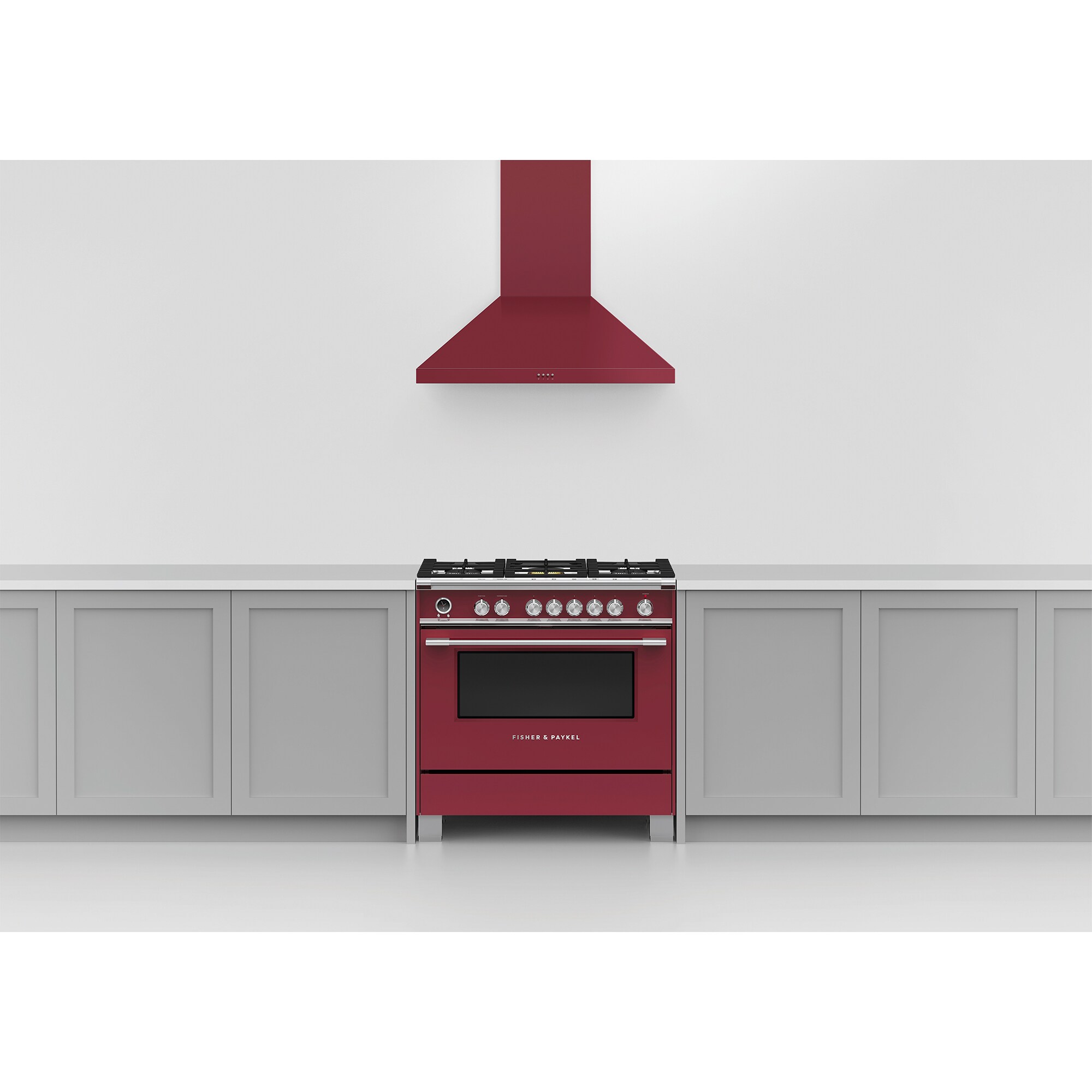 Fisher & Paykel Series 7 36 in. Convertible Chimney Style Range Hood with 600 CFM, 3 Fan Speeds ...