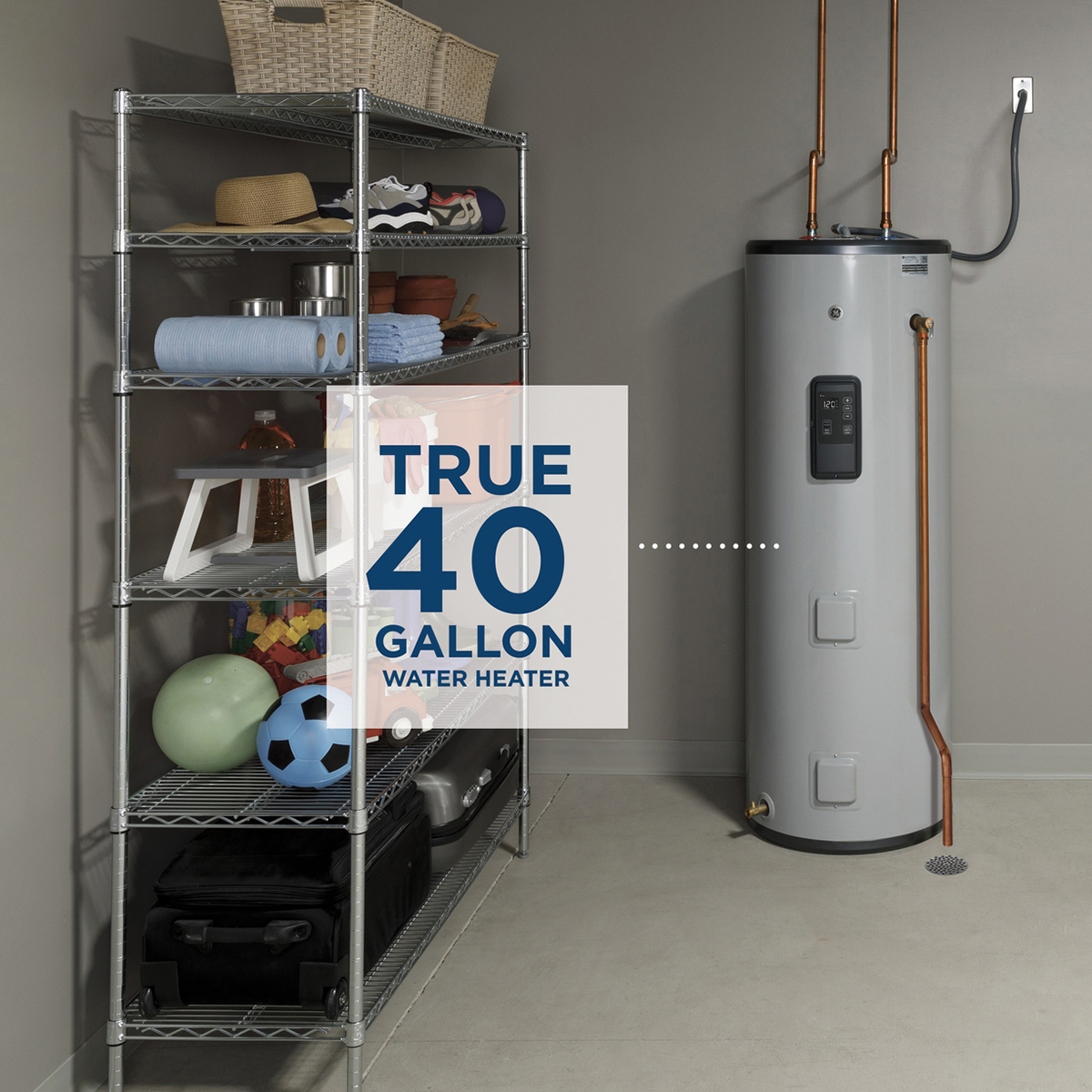 Ge 40 Gallon Electric Water Heater
