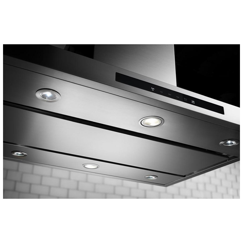 KitchenAid 42 in. Convertible Chimney Style Range Hood with 585 CFM, 3 ...