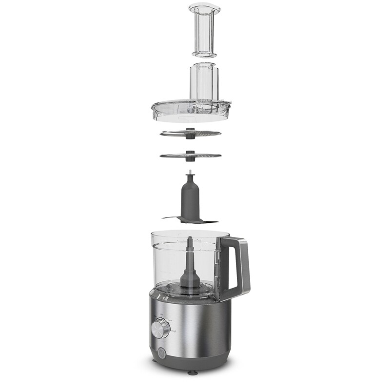 GE 12-Cup Food Processor with Accessories | P.C. Richard & Son