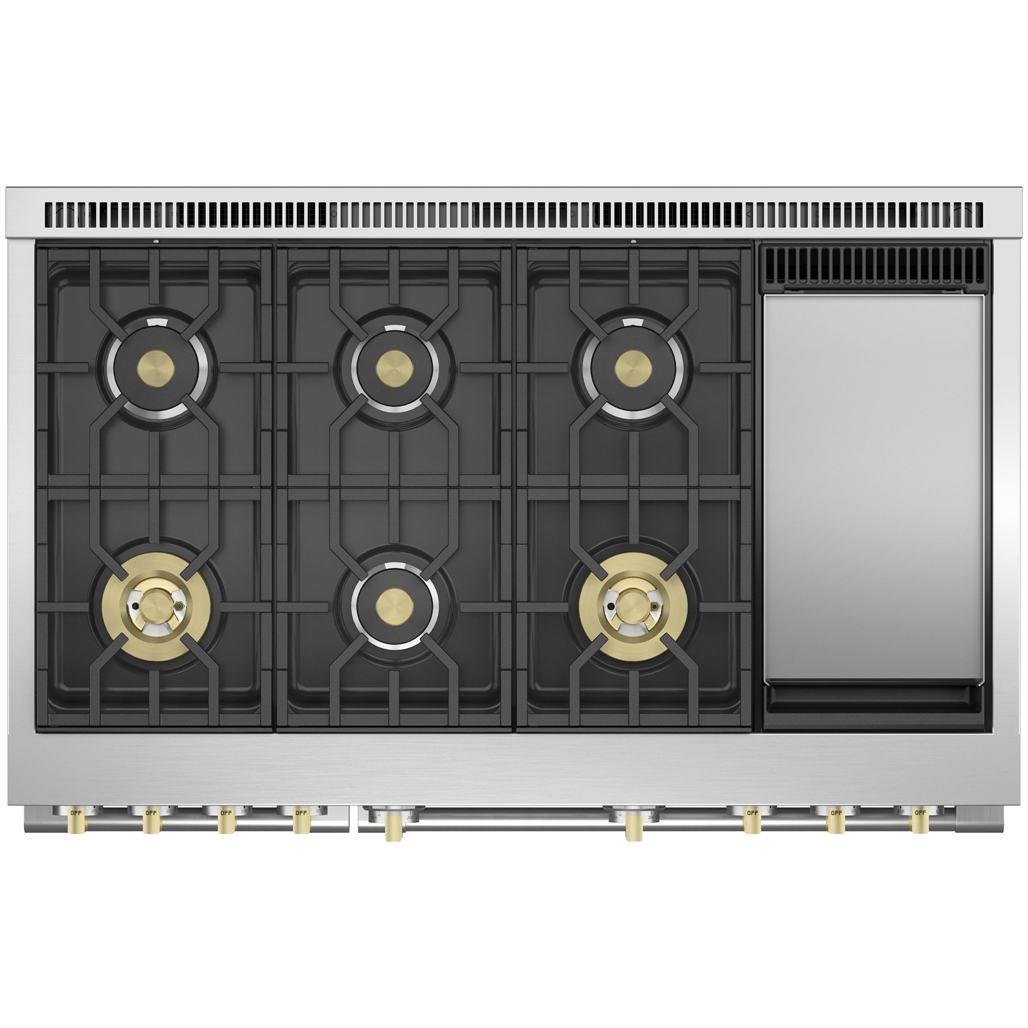 Monogram Statement Series 48 in. 8.9 cu. ft. Smart Standard Convection ...