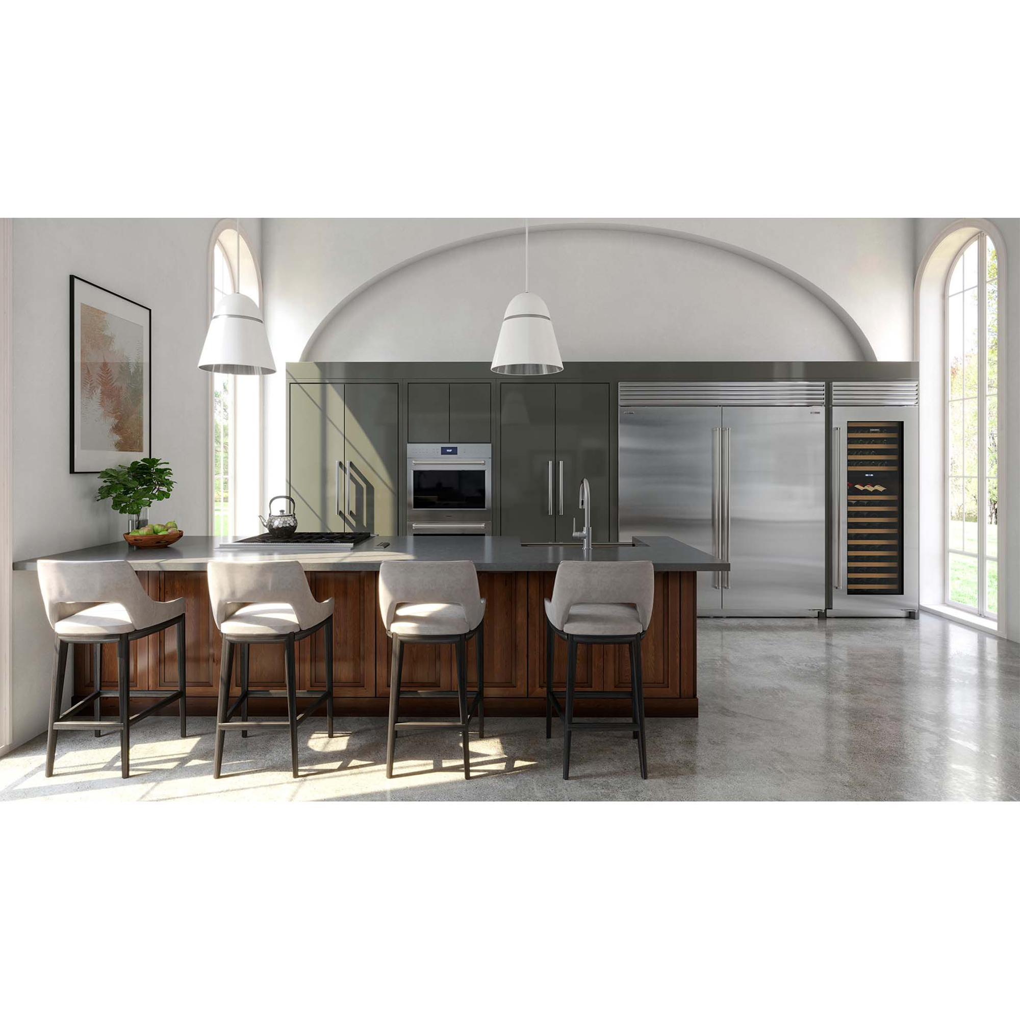 Sub-Zero Classic Series 36 in. Built-In 20.5 cu. ft. Smart Counter ...