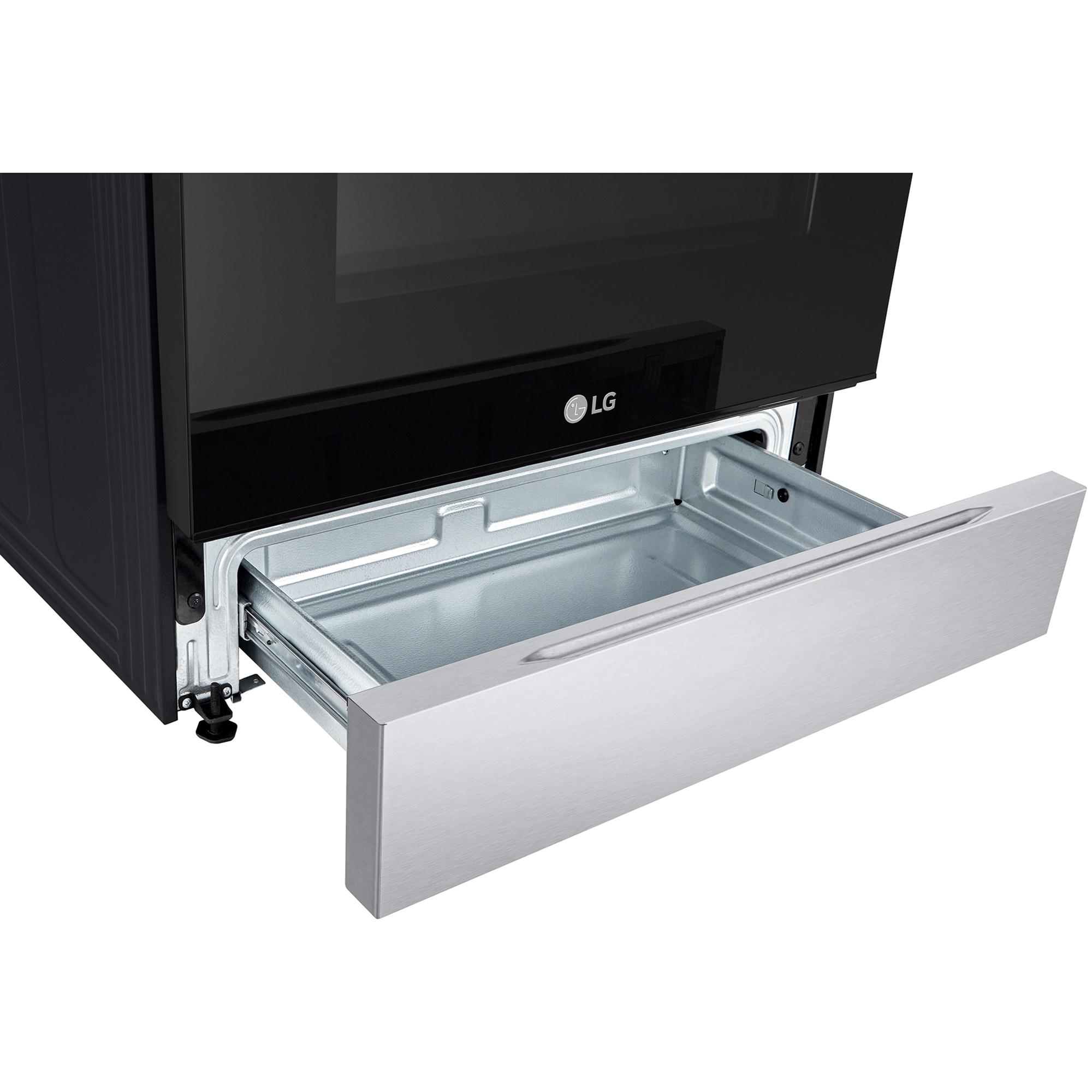 LG 30 in. 6.3 cu. ft. Smart Air Fry True European Convection Slide-In ...