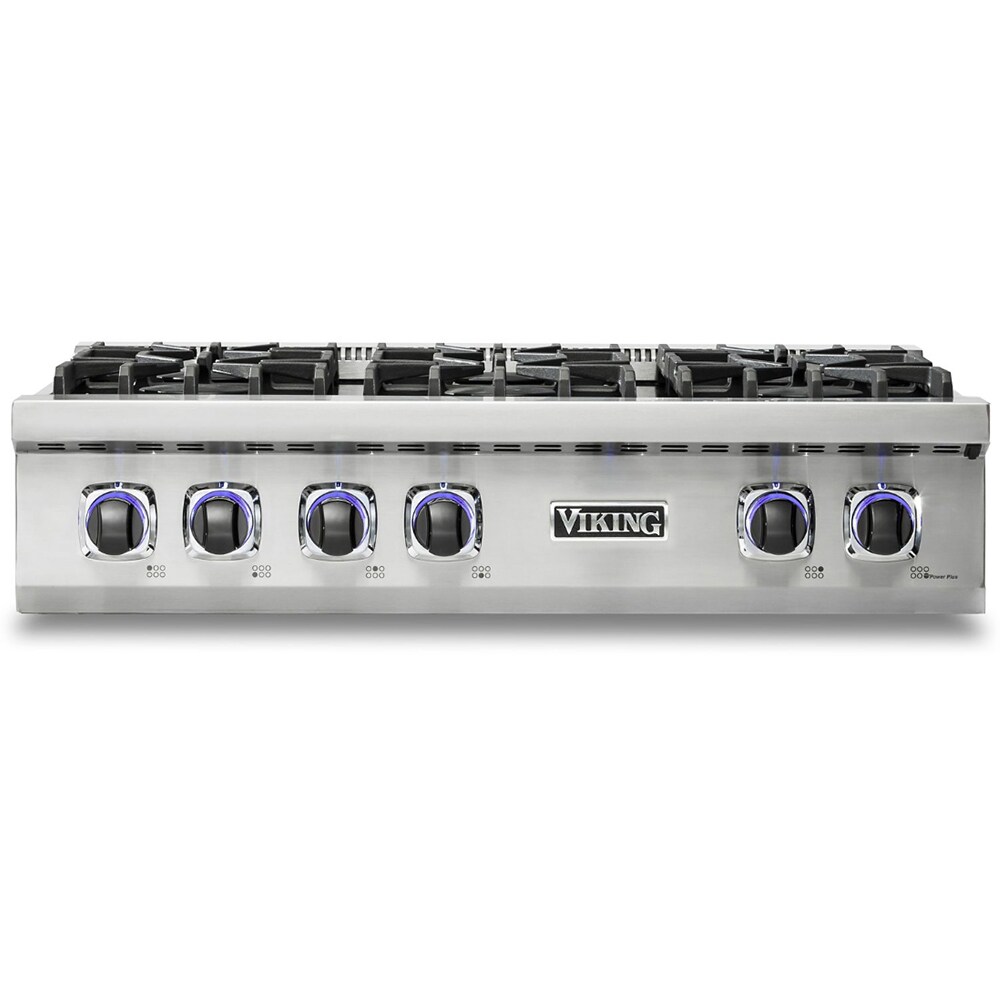 Viking 7 Series 36" Slide-In Gas Cooktop with 4 Sealed Burners ...