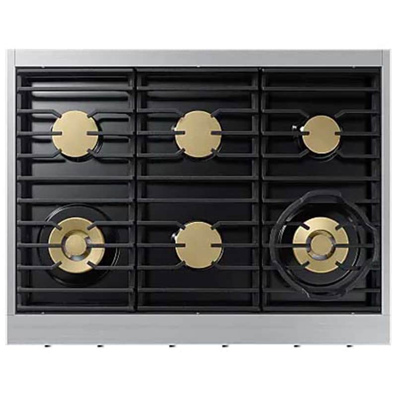 Dacor Transitional 36 in. 6-Burner Smart Natural Gas Rangetop with ...