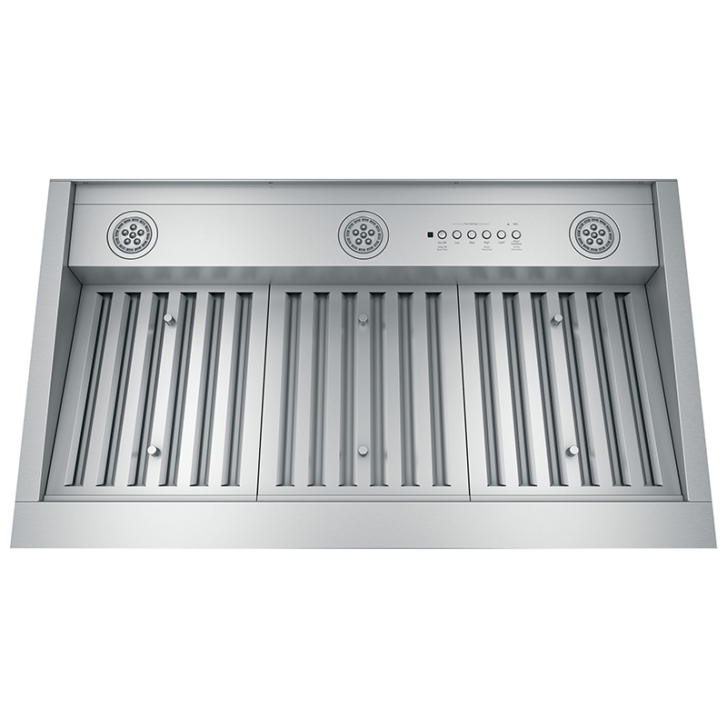 GE 36 in. Smart Convertible Standard Style Range Hood with 610 CFM, 4 ...
