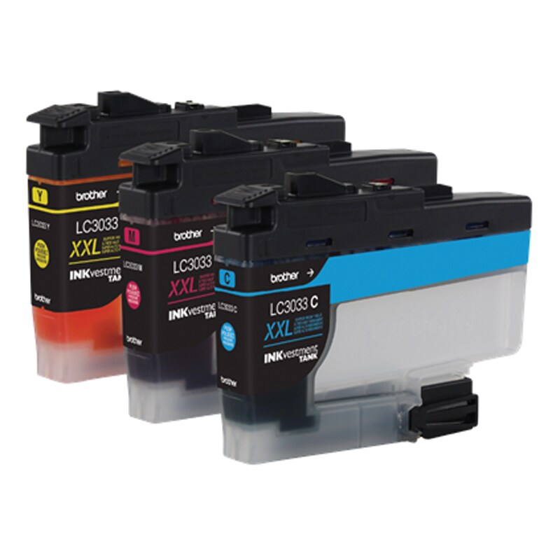 Brother INKvestment Tank Super High-Yield Color Ink Cartridge - 3 Pack ...