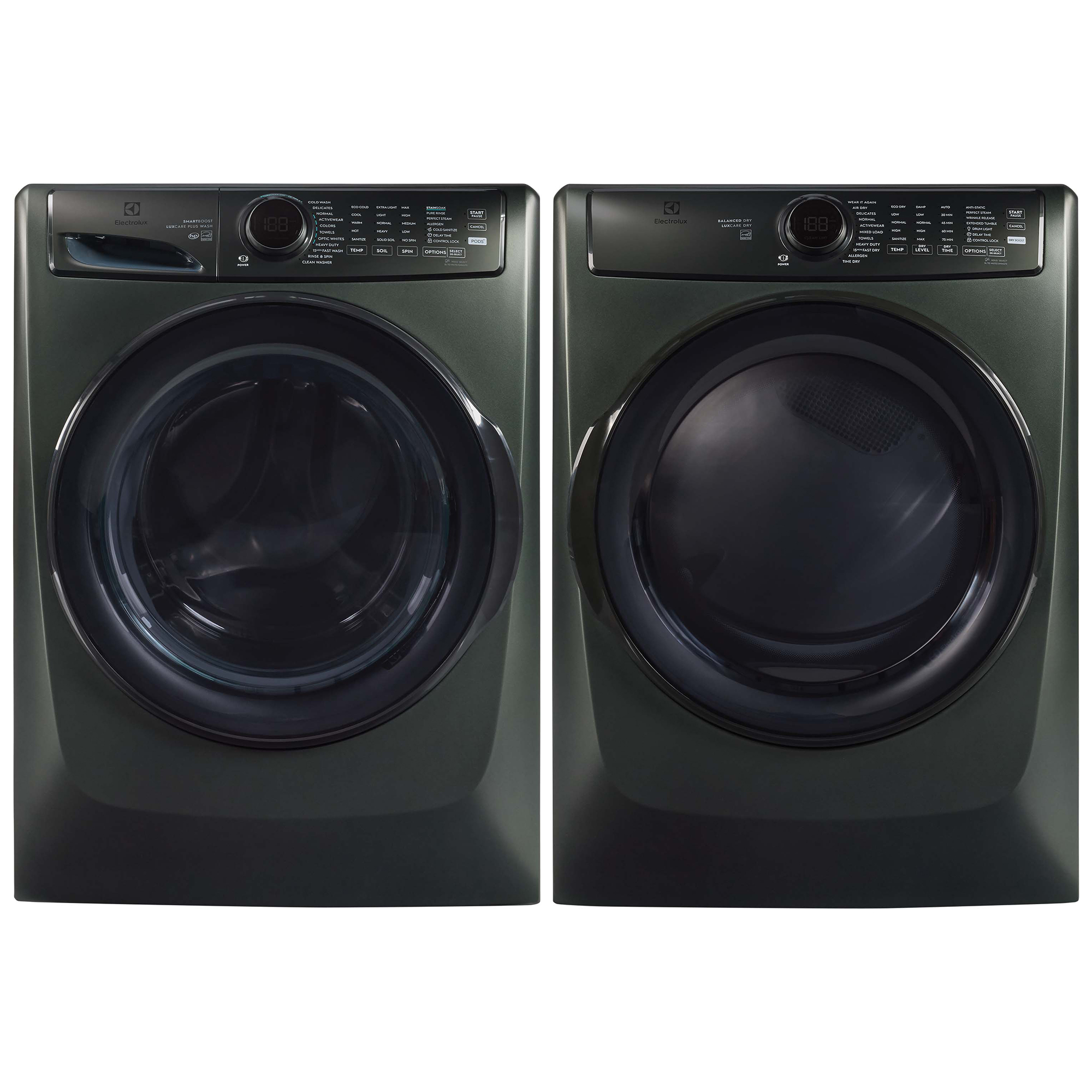 Electrolux 27 in. 8.0 cu. ft. Stackable Electric Dryer with LuxCare Dry ...