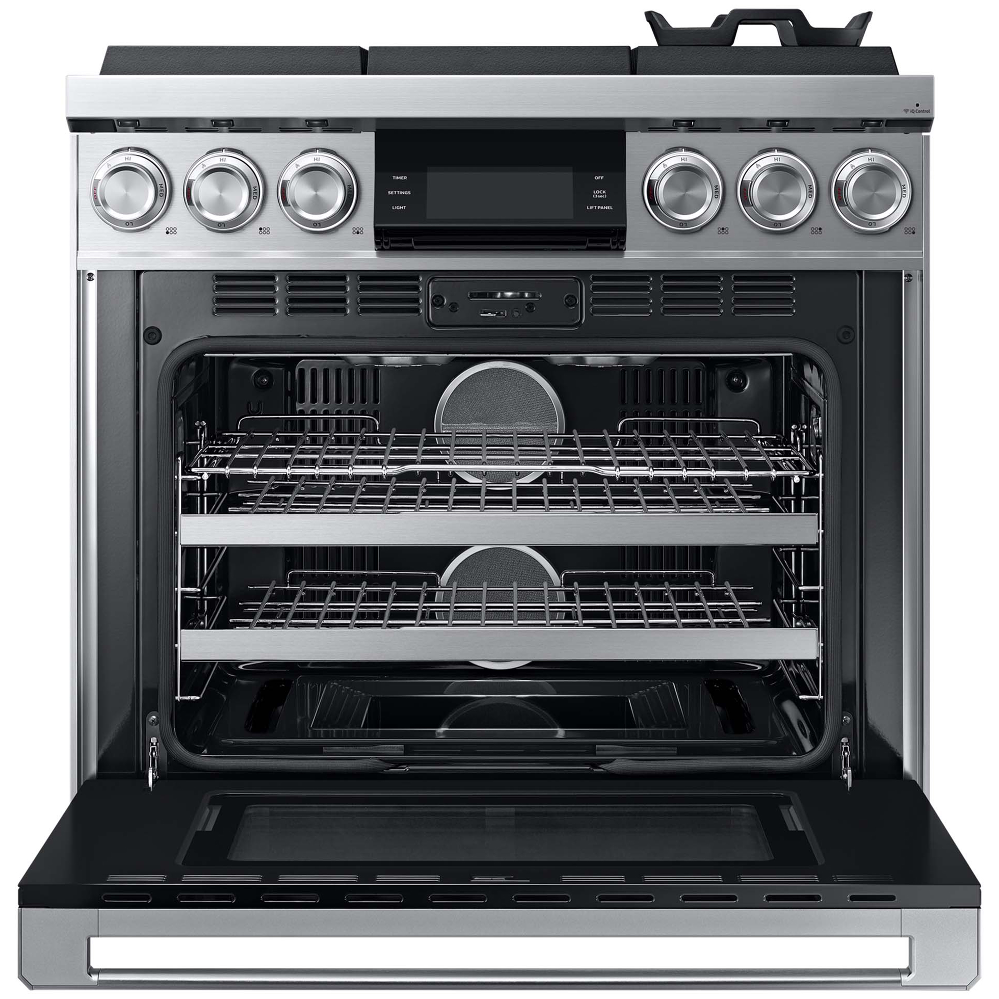Dacor Contemporary 36 in. 5.4 cu. ft. Smart Dual Convection Gas Range ...
