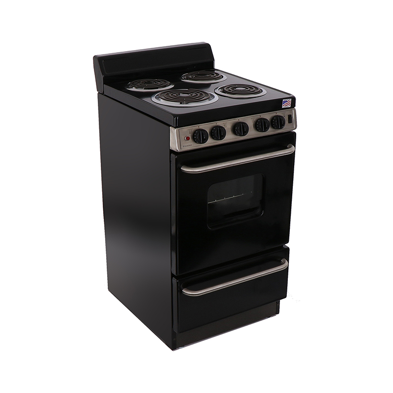 Premier 20 in. 2.4 cu. ft. Oven Freestanding Electric Range with 5 Coil ...