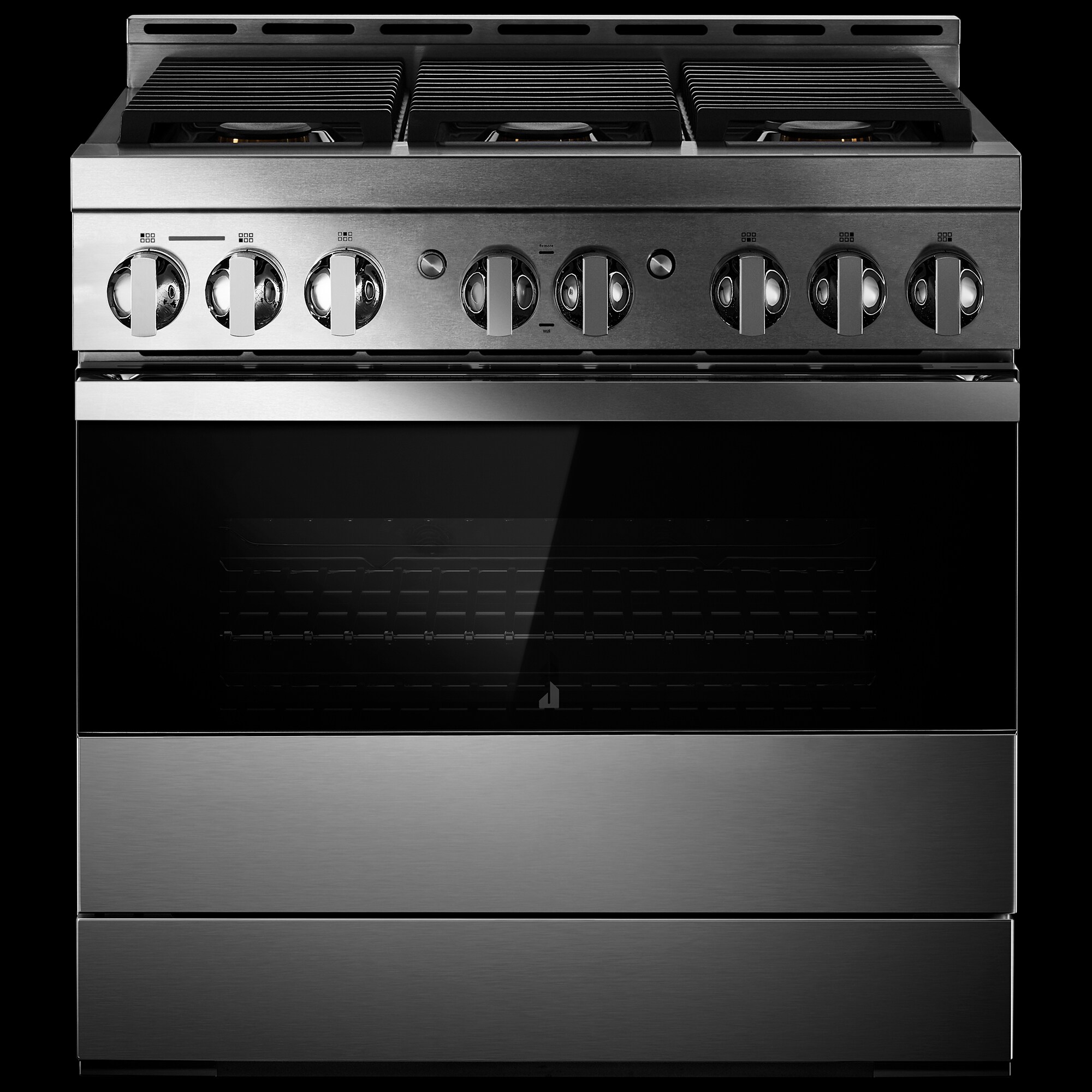 JennAir Noir Series 36 in. 5.1 cu. ft. Smart True European Convection ...