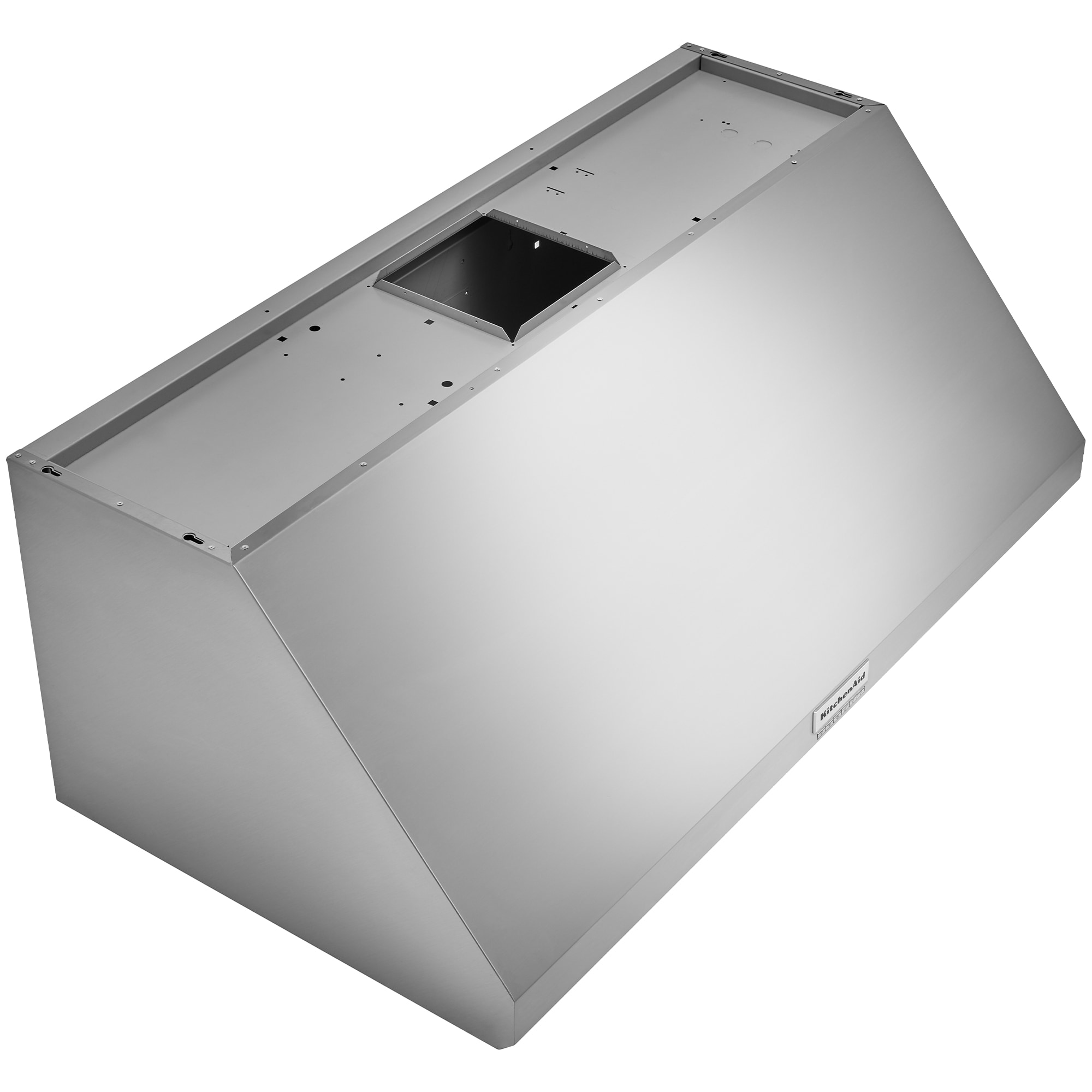 KitchenAid 48 in. Ducted Canopy Pro Style Style Range Hood with 4 Fan ...