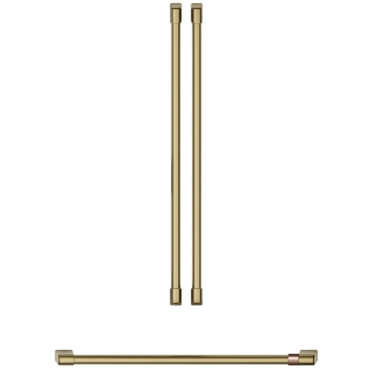 Cafe Refrigerator Handle Kit (Set of 3) - Brushed Brass | P.C. Richard ...