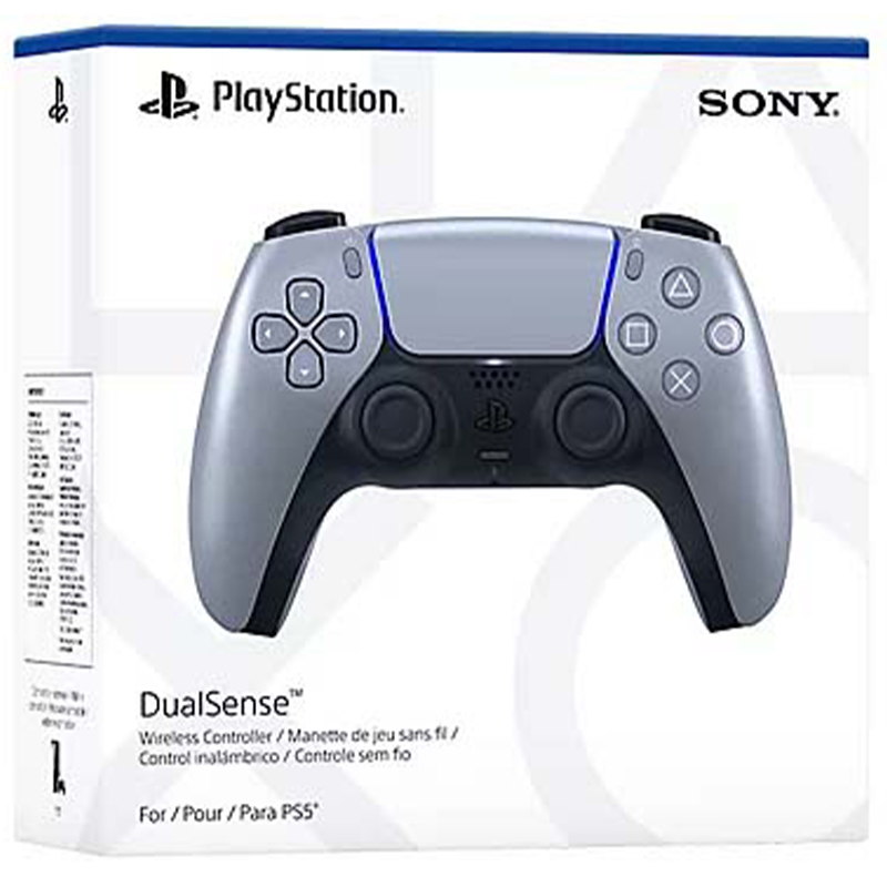 Sony Playstation DualSense Wireless Controller for PS5 - Sterling Silver | P.C. Richard & Son