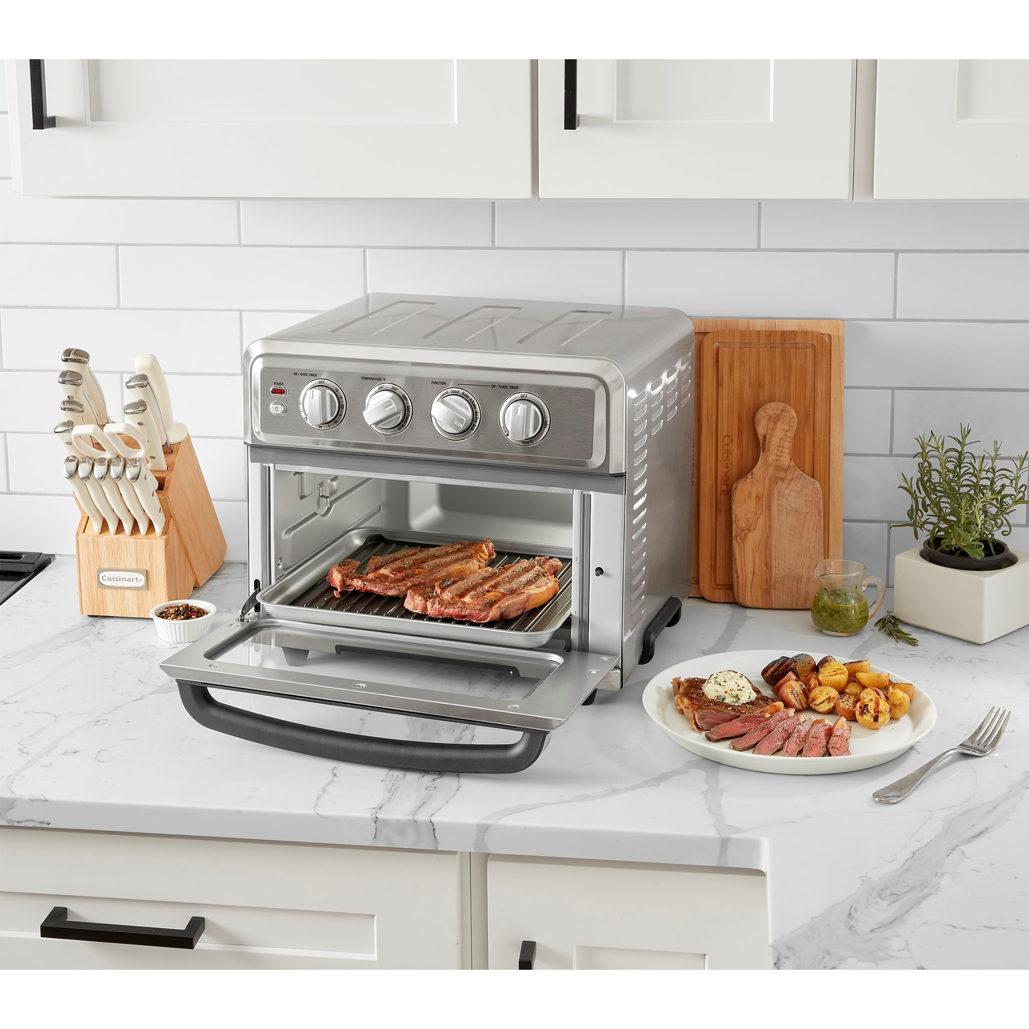 Cuisinart Convection AirFryer Toaster Oven with Grill and 8 Cook ...