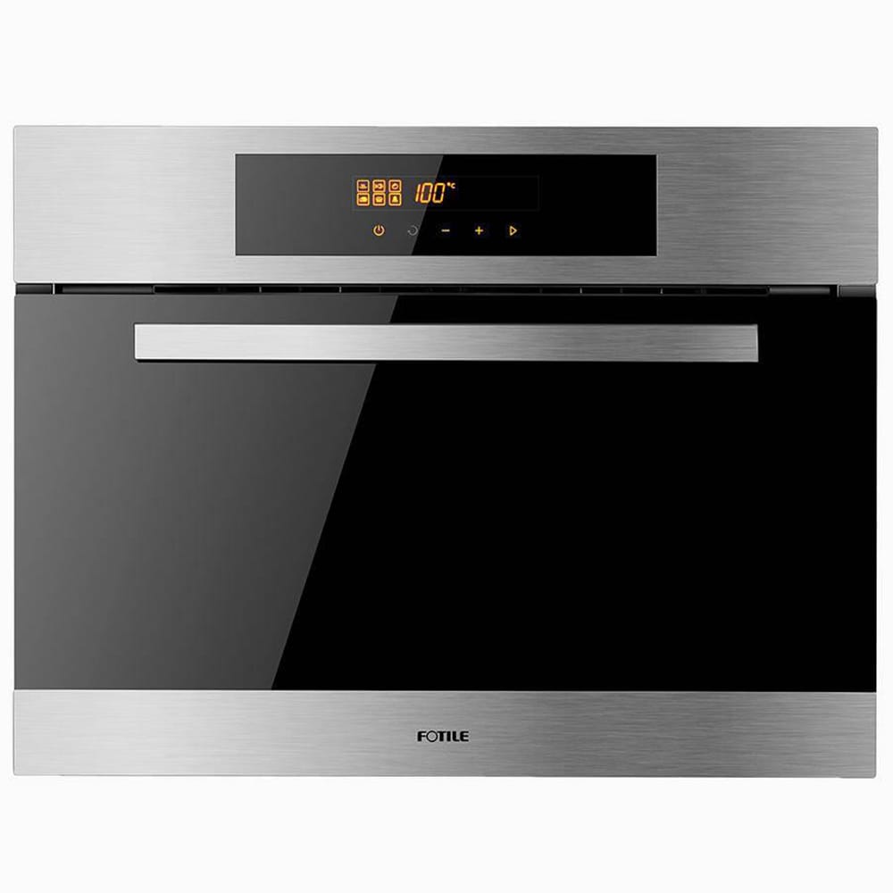 Fotile 24 in. 1.5 cu. ft. Built-In Steam Oven with Dynamic Steam Convection Technology & Self ...