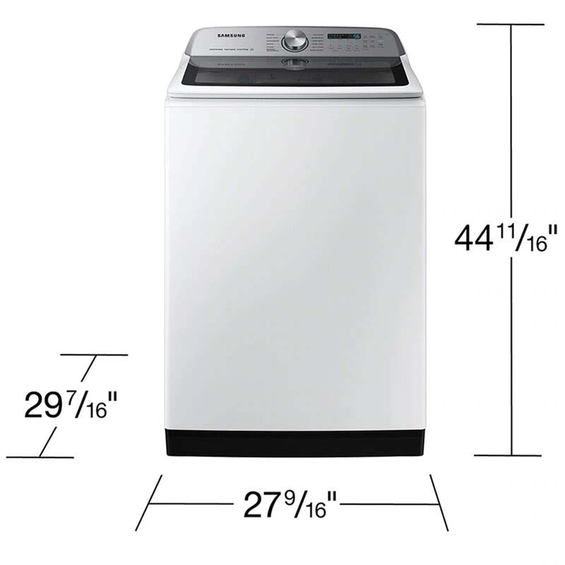 Samsung 27 in. 5.2 cu. ft. Smart Top Load Washer with Super Speed Wash ...