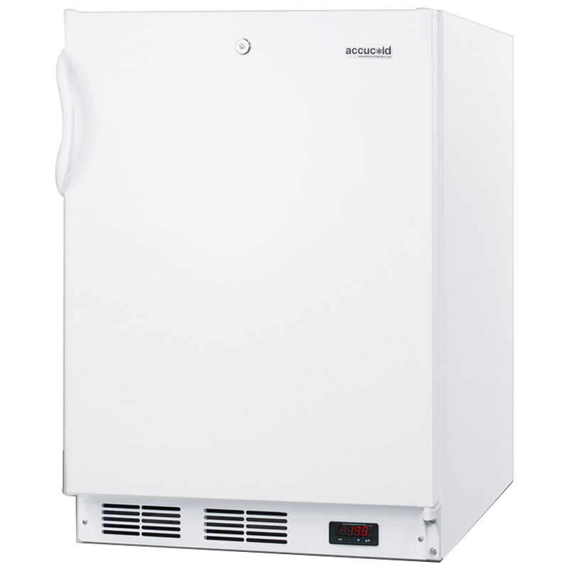 Summit Accucold 24 in. 3.5 cu. ft. Built-In Triple-Drawers Compact ...