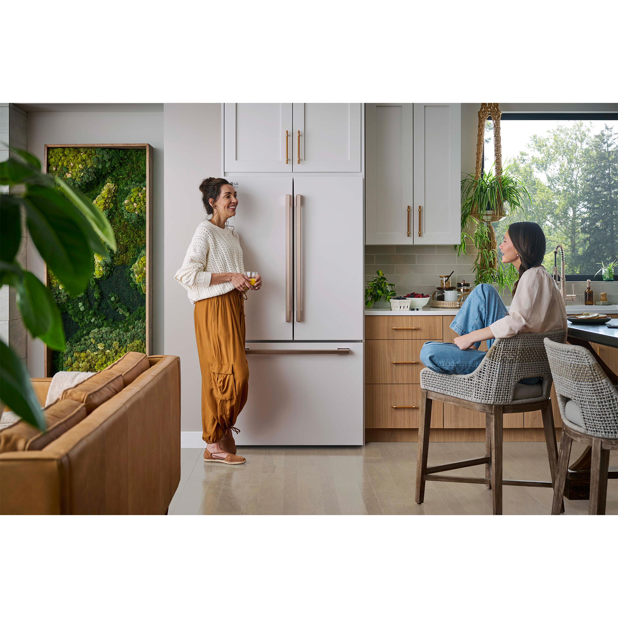 LG Studio 36 in. 26.5 cu. ft. Smart Counter Depth French Door ...