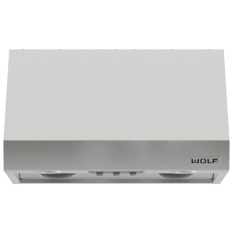 Wolf 30 in. Ducted Canopy Pro Style Style Range Hood with 2 LED Lights ...
