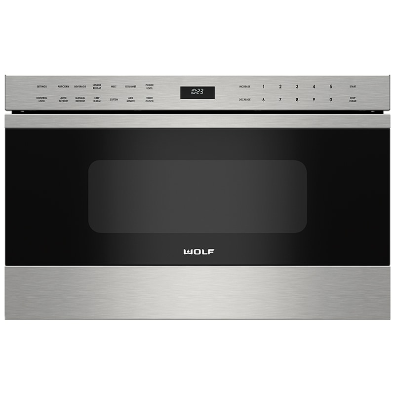 Wolf 24 in. 1.2 cu. ft. 950W Drawer Microwave with Sensor Cooking ...